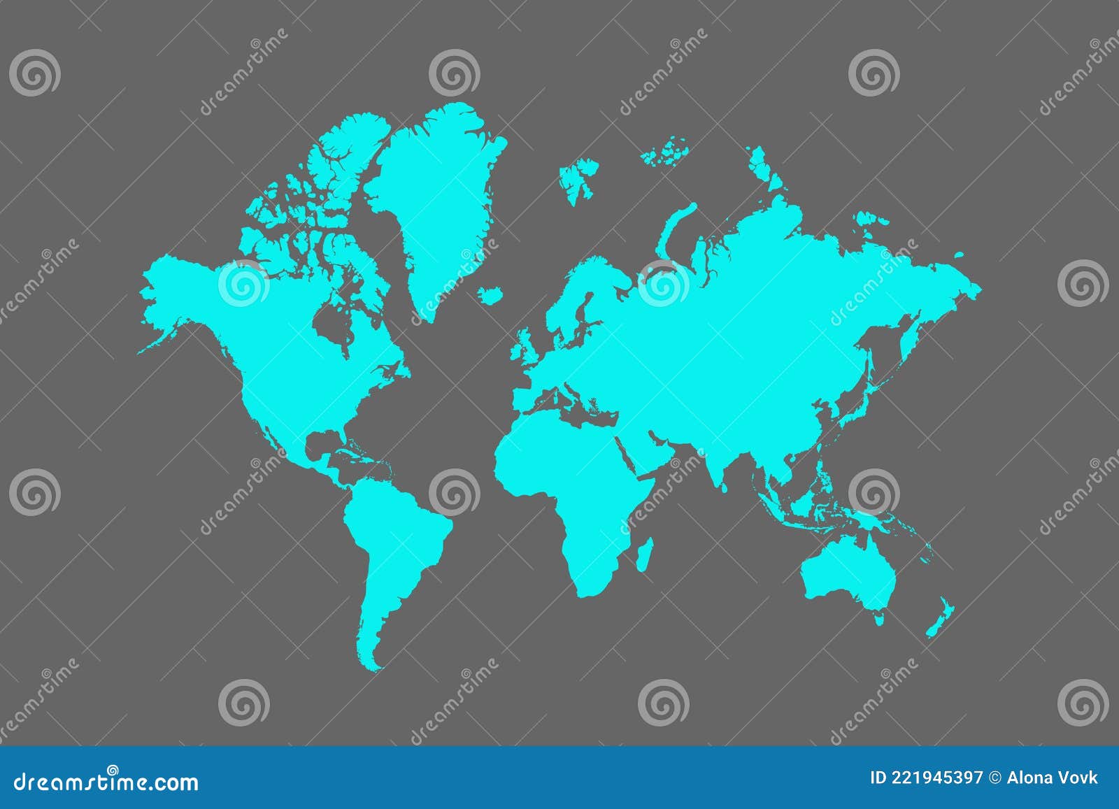 Vector Stock Ilustration World Map Stock Vector - Illustration of ...