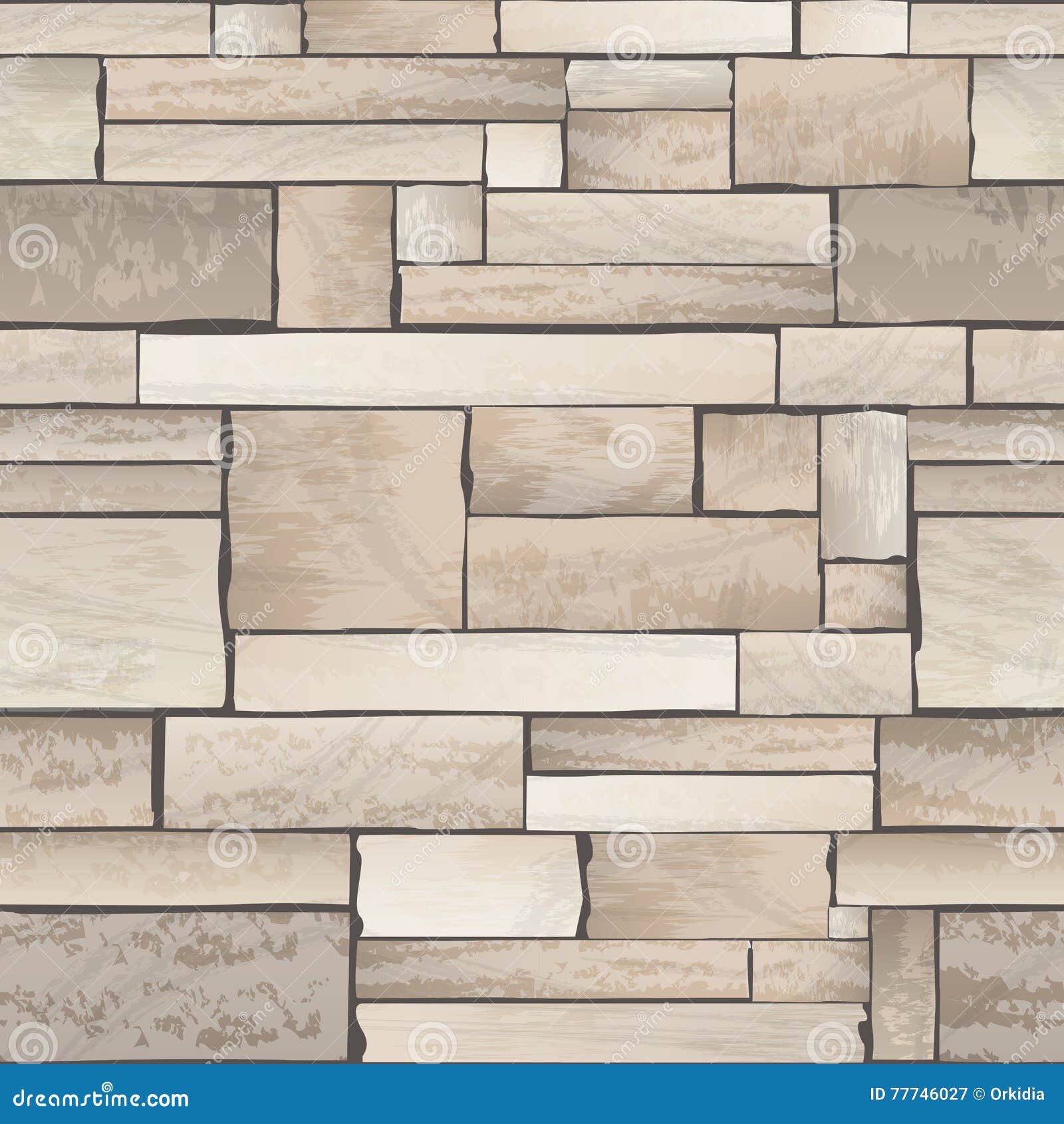 Vector stone wall stock vector. Illustration of living - 77746027