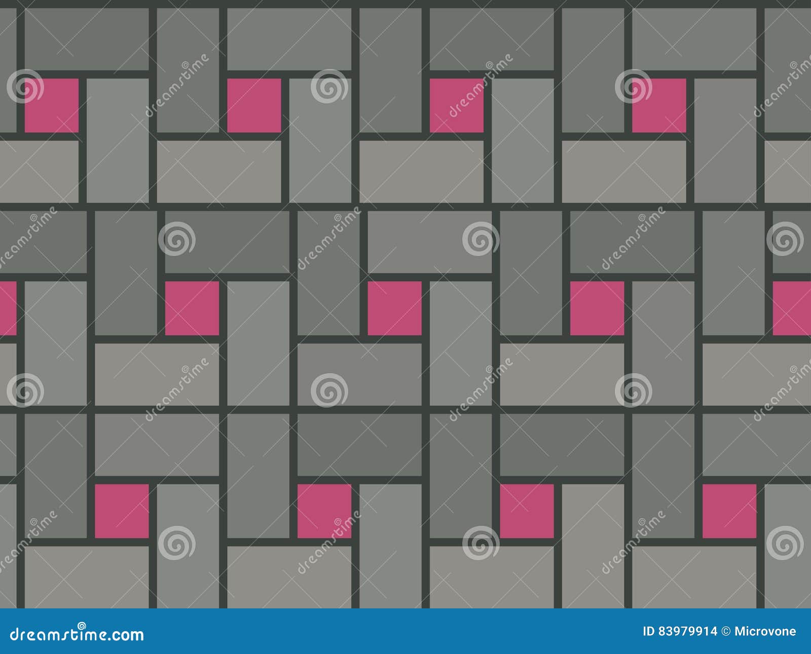 Vector Stones Floor Tile Seamless Pattern Stock Vector - Illustration ...