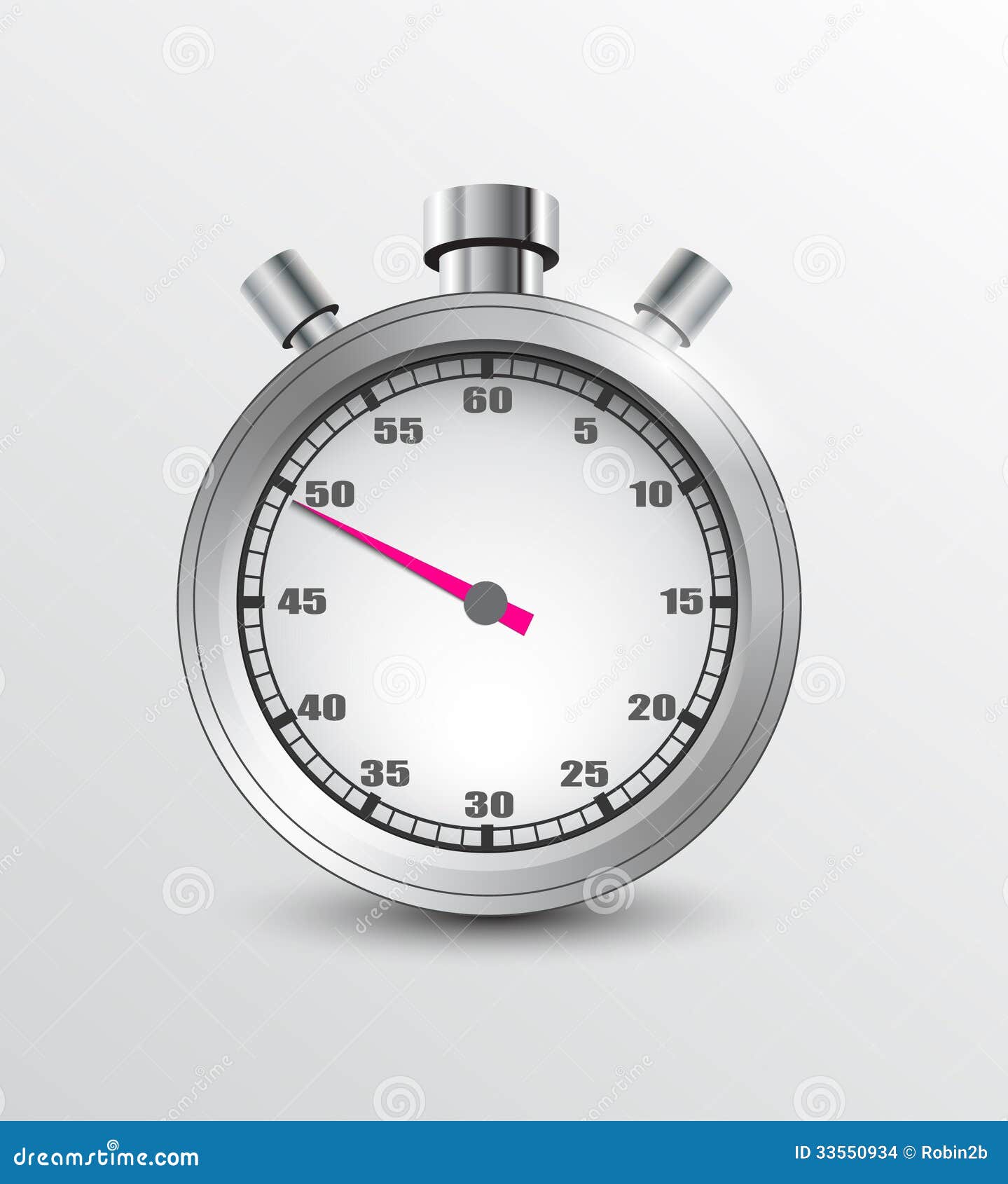Vector Stopwatch Icon On White Isolated Background. Time Stop Symbol ...