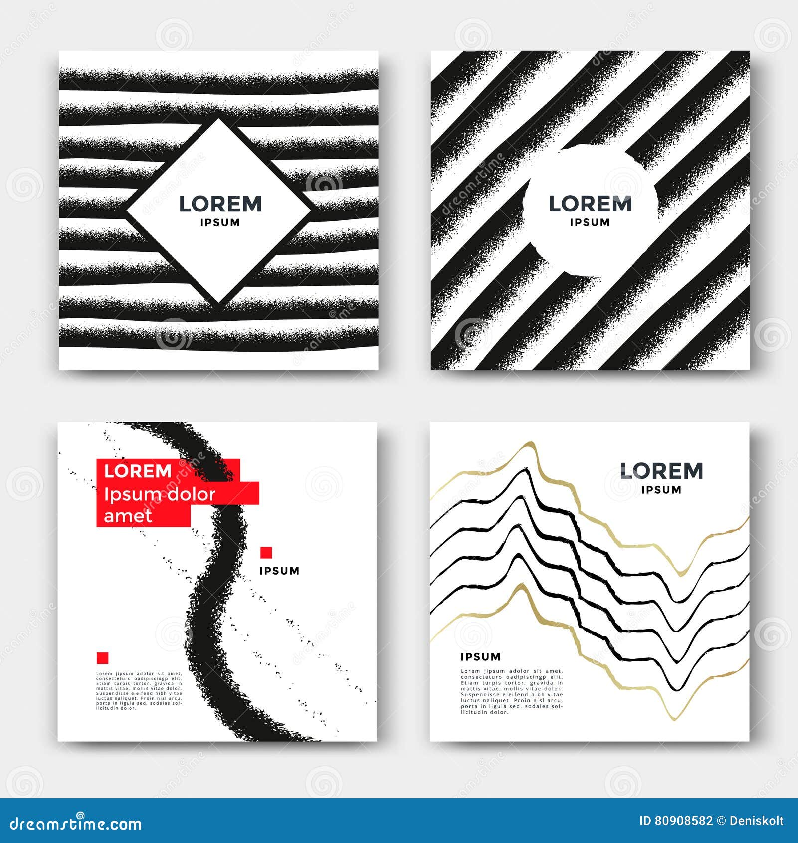 Vector stripe banner stock vector. Illustration of poster - 80908582