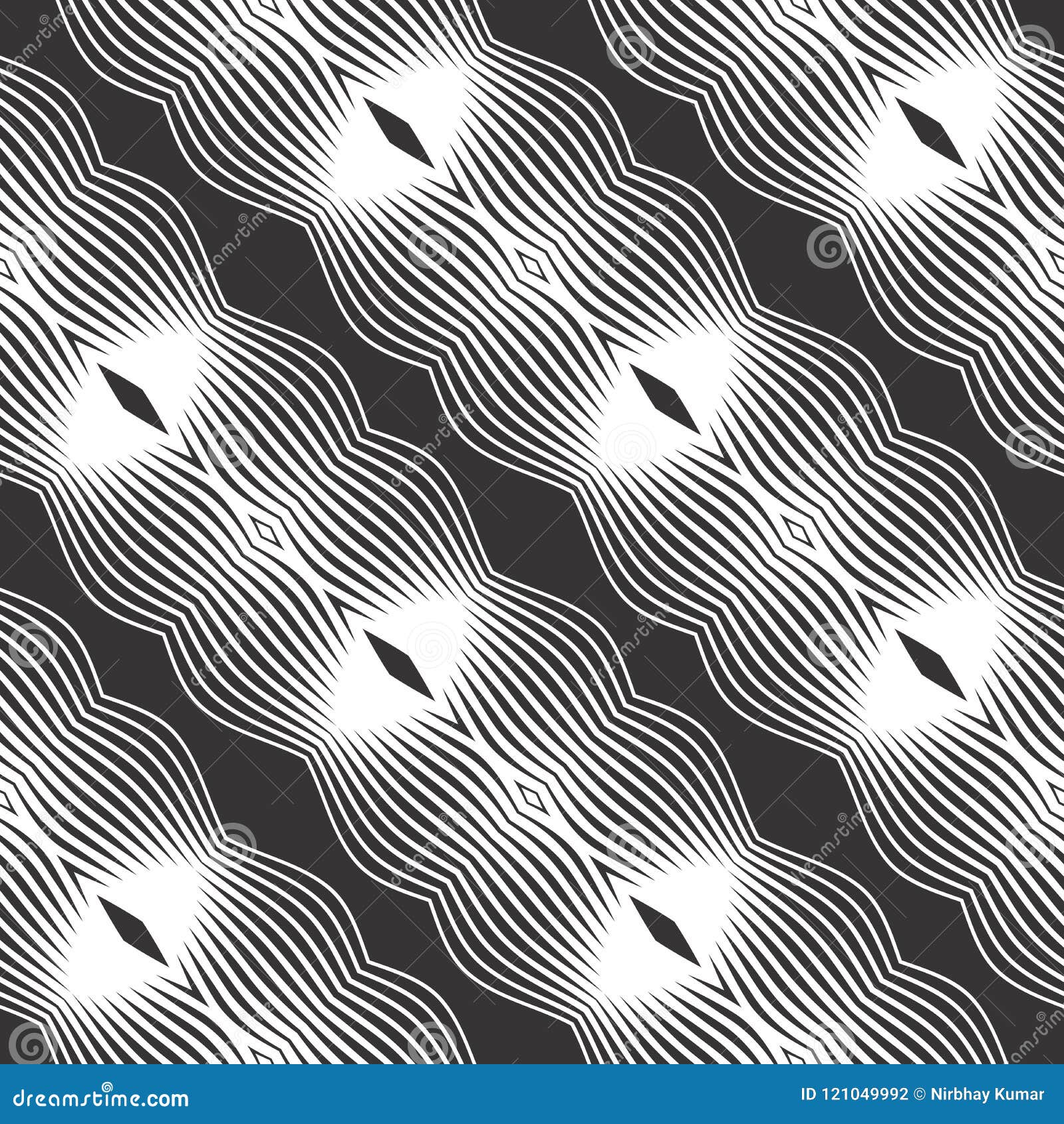 Vector Stripes of Design Seamless Diagonal Pattern. Stock Vector ...