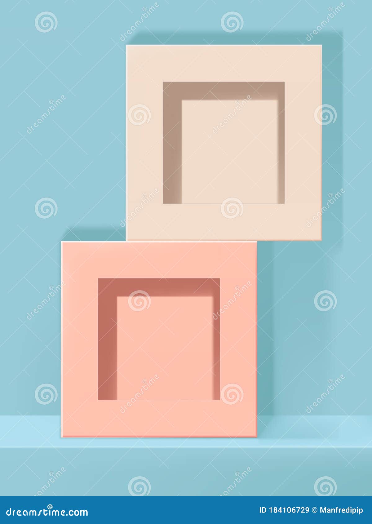 Vector Studio Shot Product Display Light Box Frame Background Stock ...