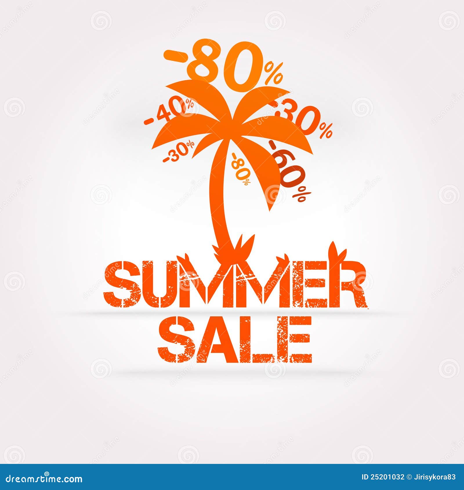 Vector summer sale design. stock illustration. Illustration of ...