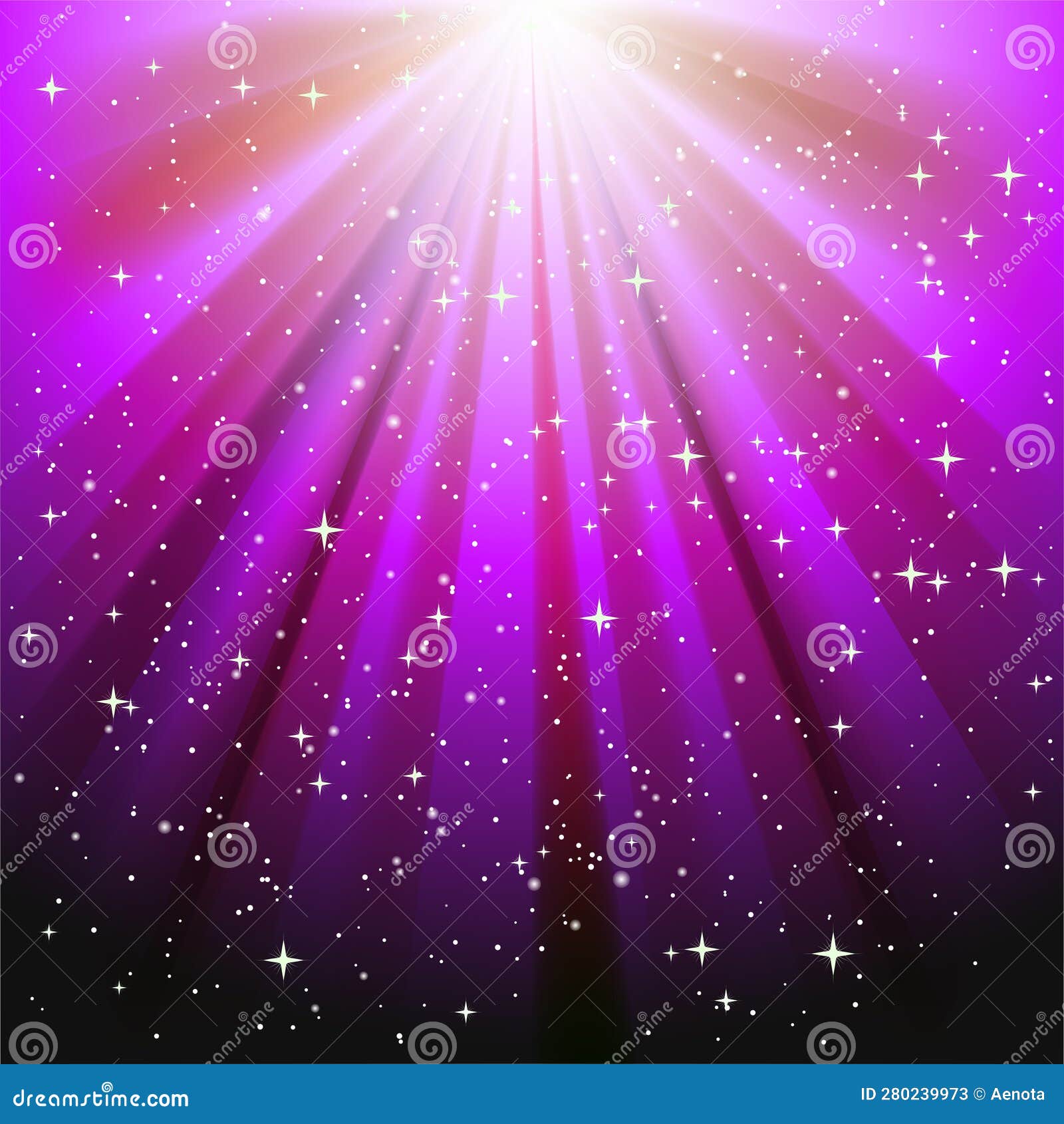 Vector Sun Rays stock vector. Illustration of brilliance - 280239973