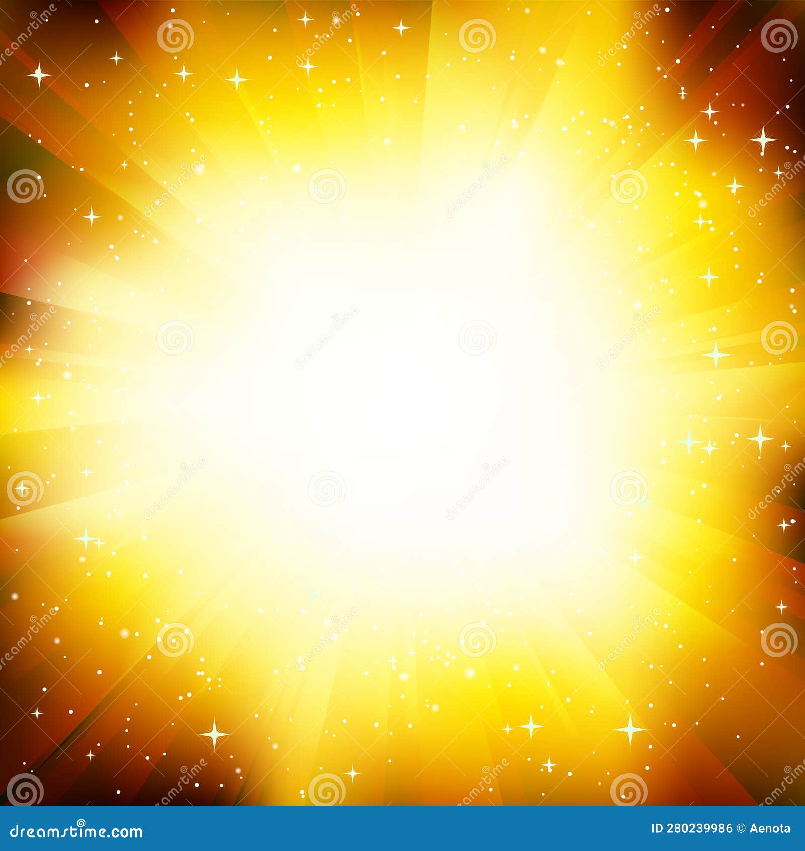 Vector Sun Rays stock vector. Illustration of sunshine - 280239986