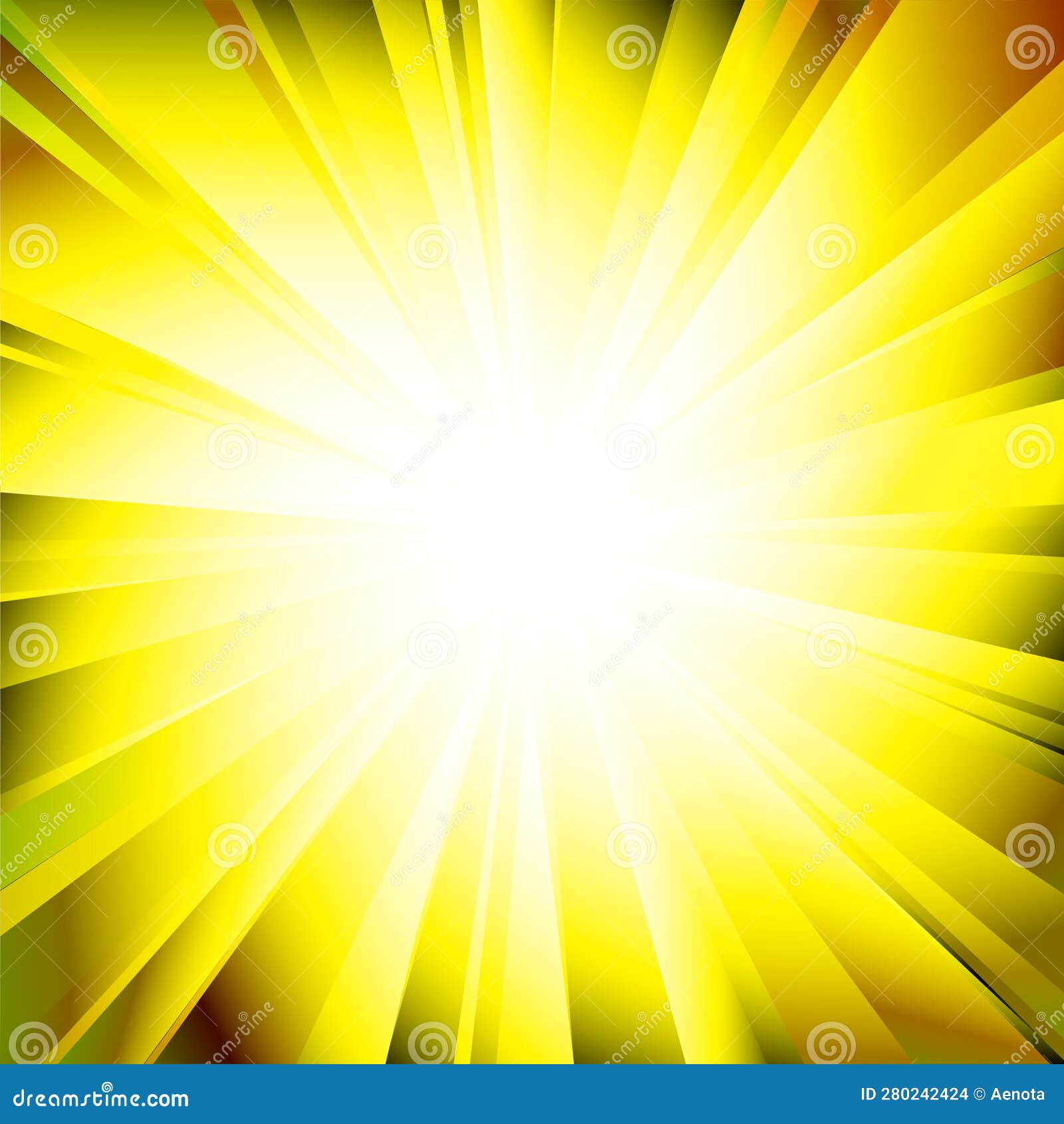 Vector Sun Rays stock vector. Illustration of effulgence - 280242424