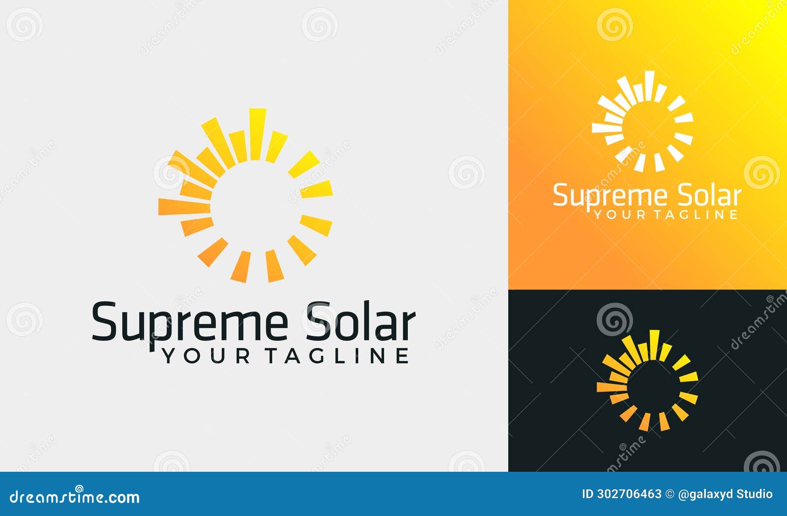 Vector Sun Solar Energy Logo Design Inspiration Stock Vector ...