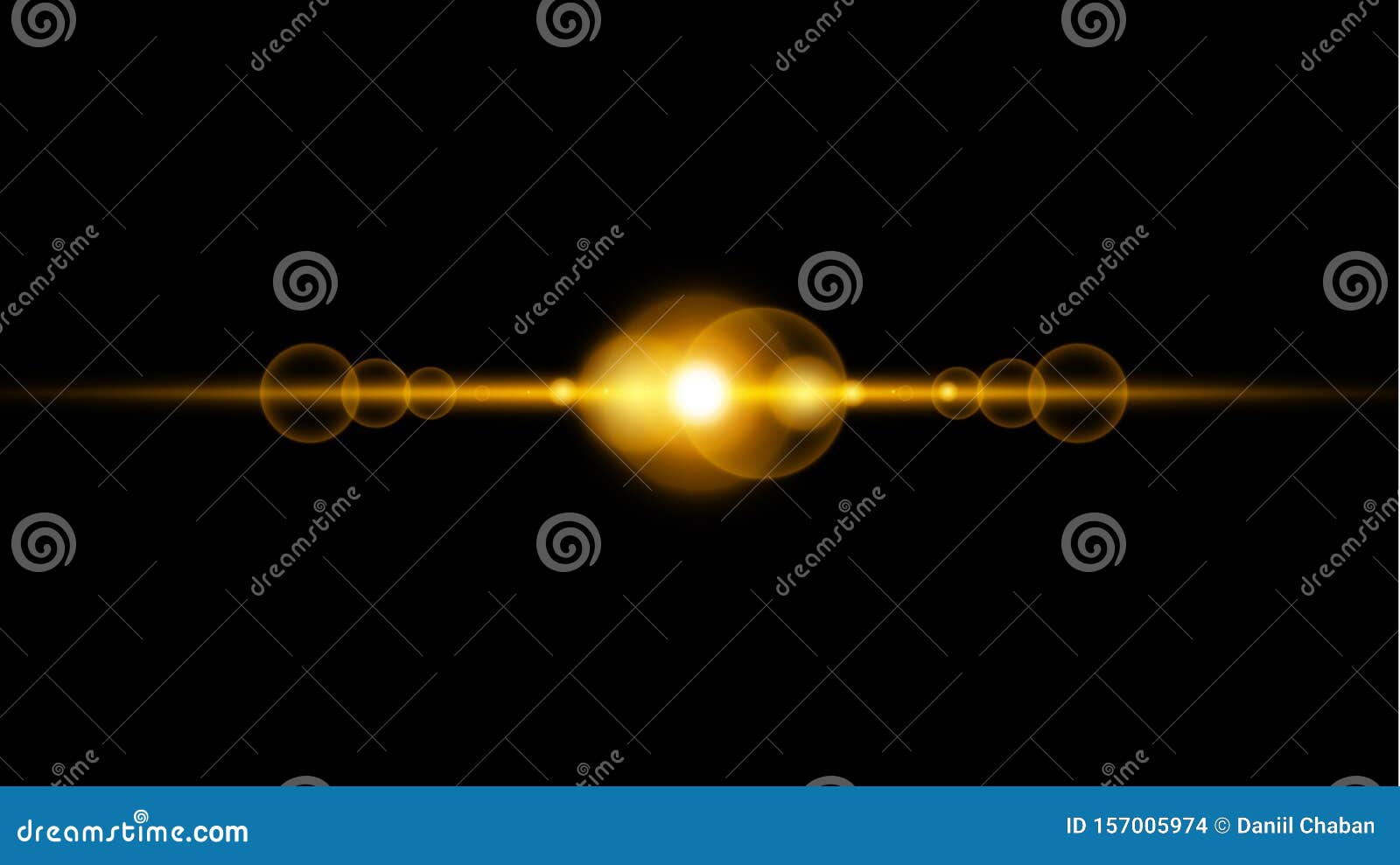 Vector Sunlight Special Lens Flare Light Effect. Isolated Sun Flash ...