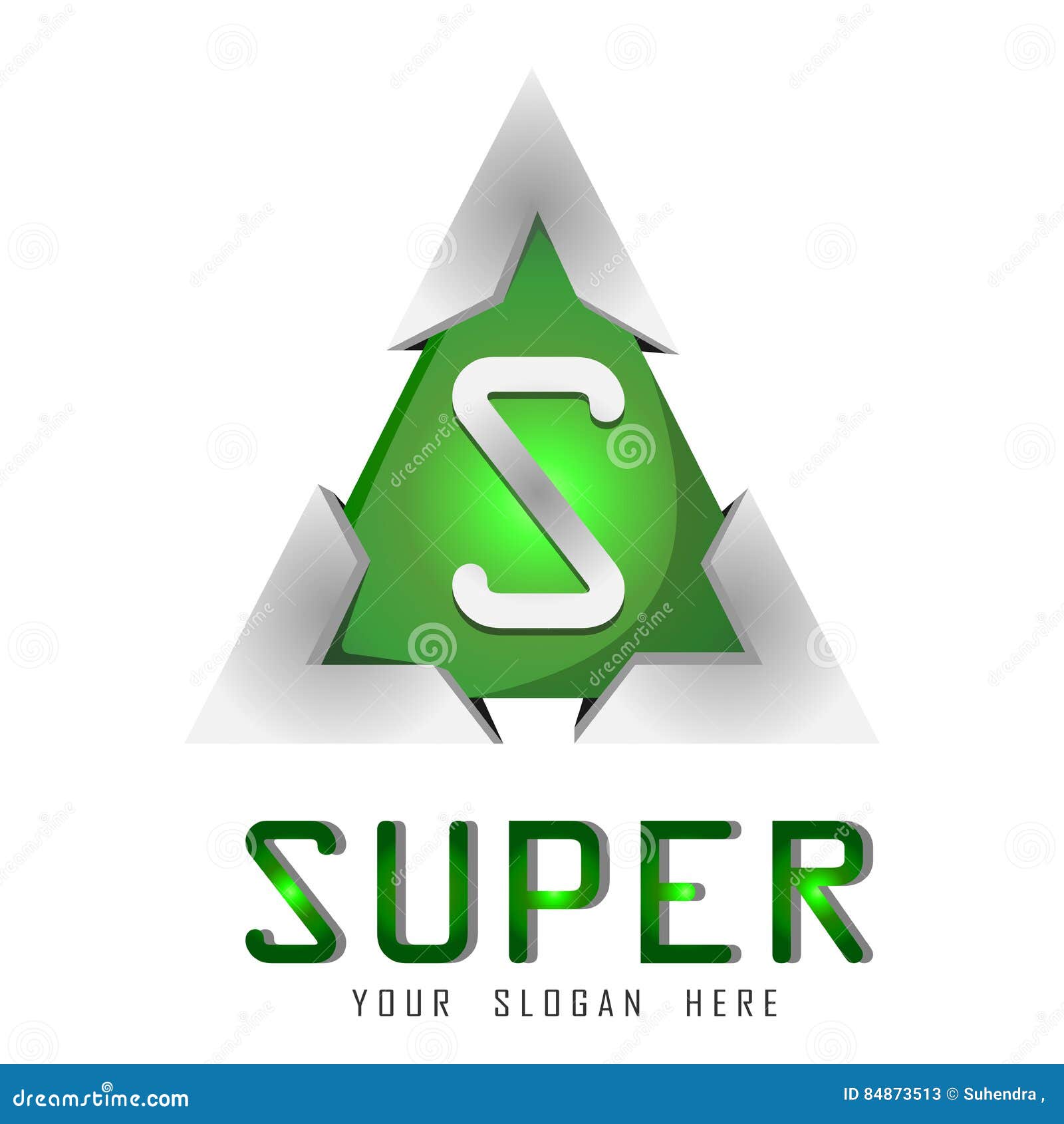 Vector super logo template stock illustration. Illustration of logo ...