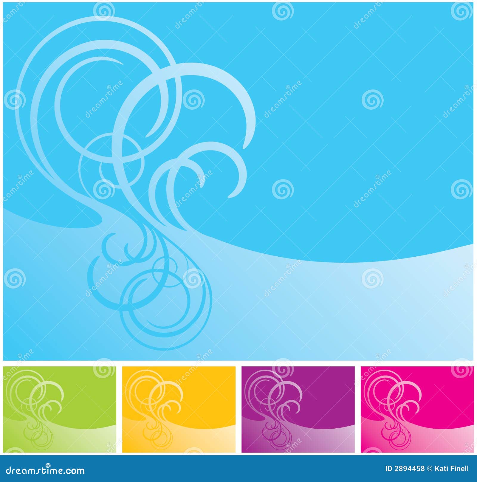 Vector Swirl Background | CartoonDealer.com #2894458