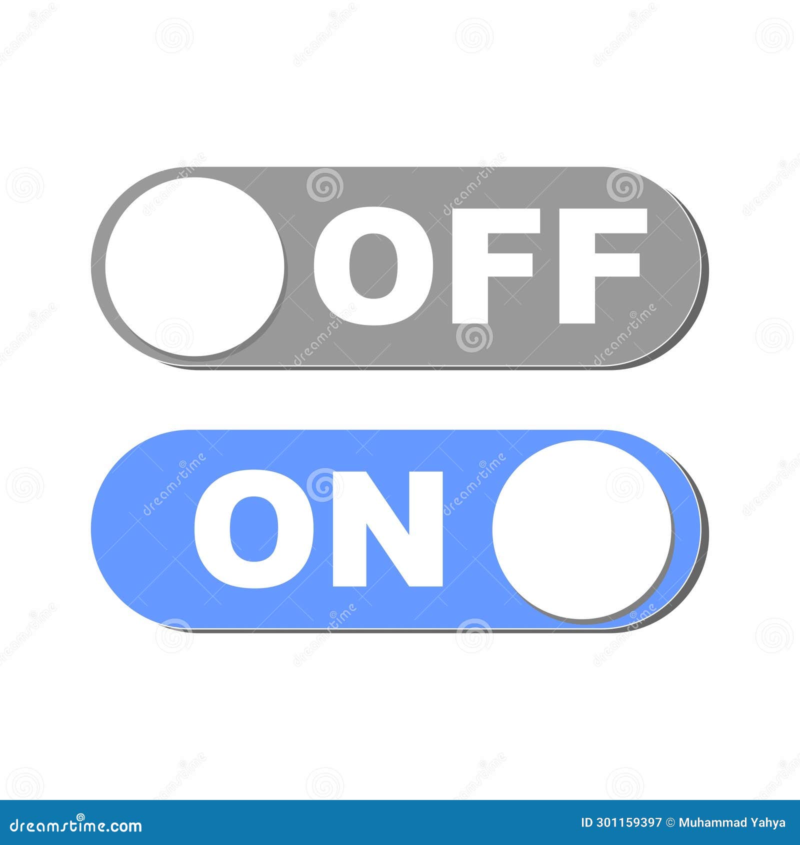 Vector Switch Button on OFF 3d Effect Stock Vector - Illustration of ... Vector Switch Button on OFF 3d Effect Stock Vector - Illustration of ...