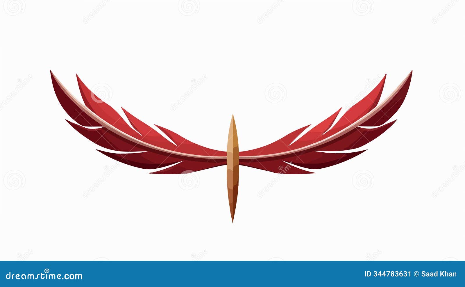 Vector Symbol Consisting of Oval Angled Arrows Stock Vector ...