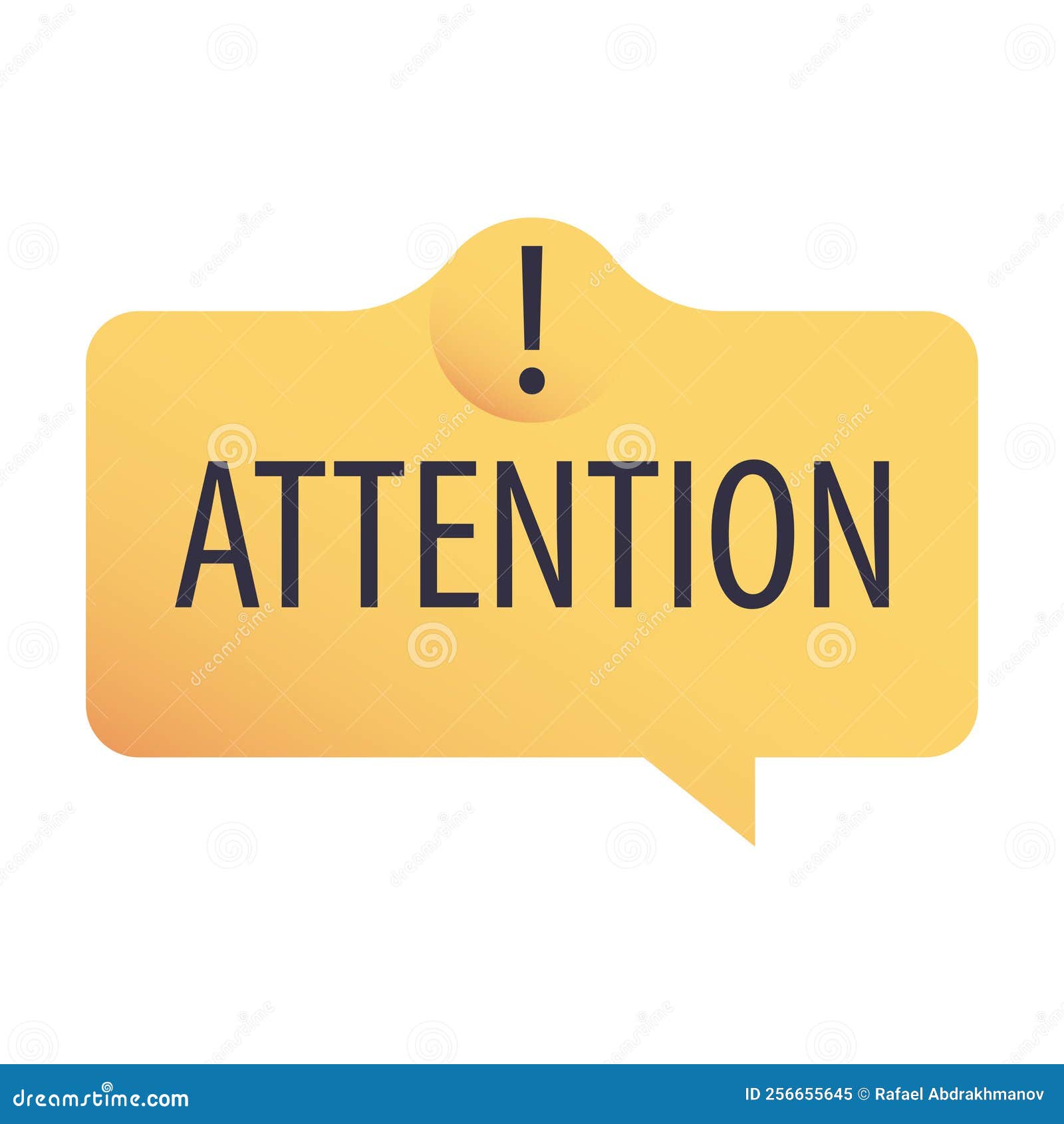 Vector Symbol Icon of Attention, Important and Warning. Exclamation ...