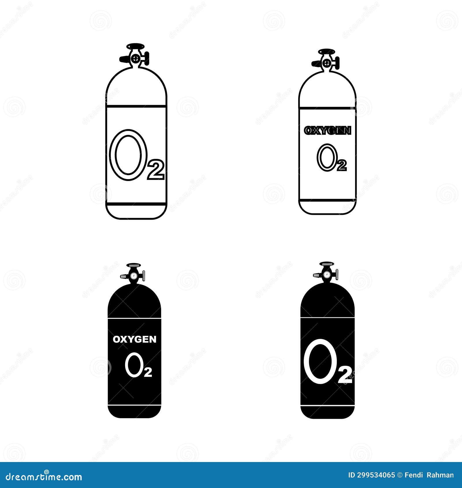 Vector Symbol Illustration, Oxygen Cylinder Icon Stock Illustration ...