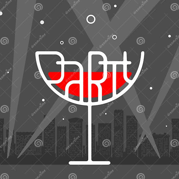 Vector Symbol Party stock vector. Illustration of party - 67861209