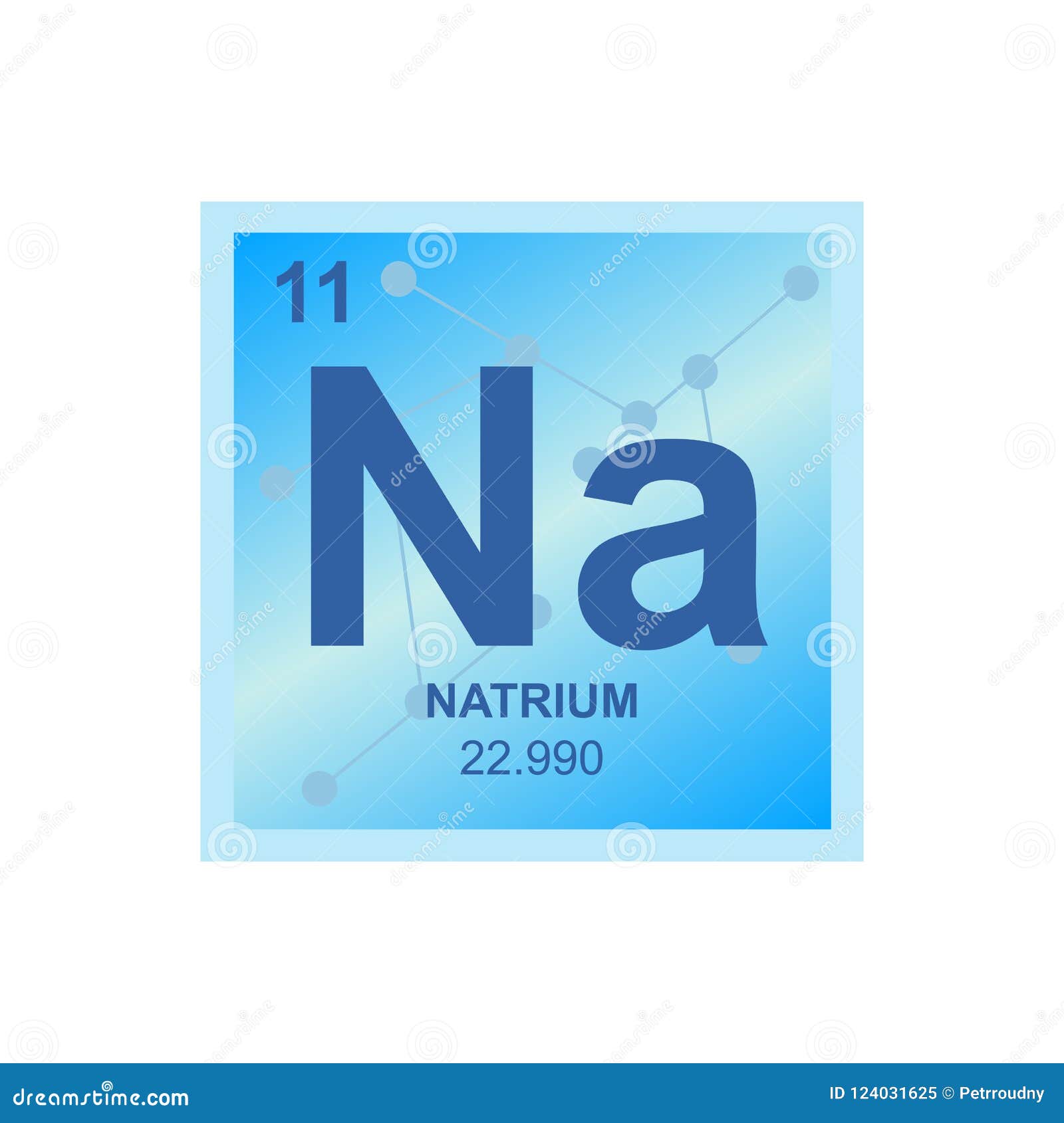 Sodium Oxide Chemical Formula On Waterdrop Background Stock Photo ...