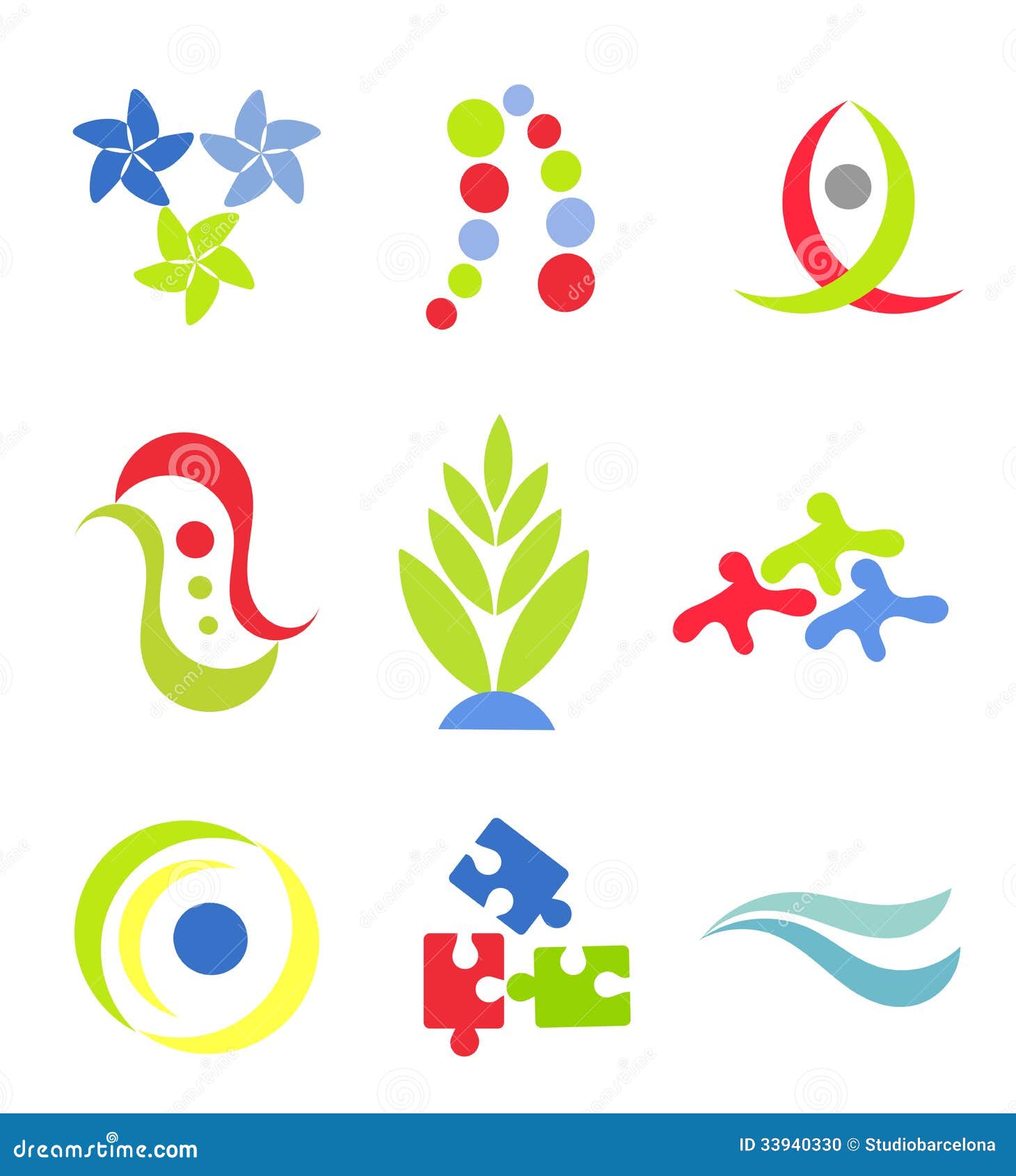 Vector symbols or icons stock vector. Illustration of round - 33940330