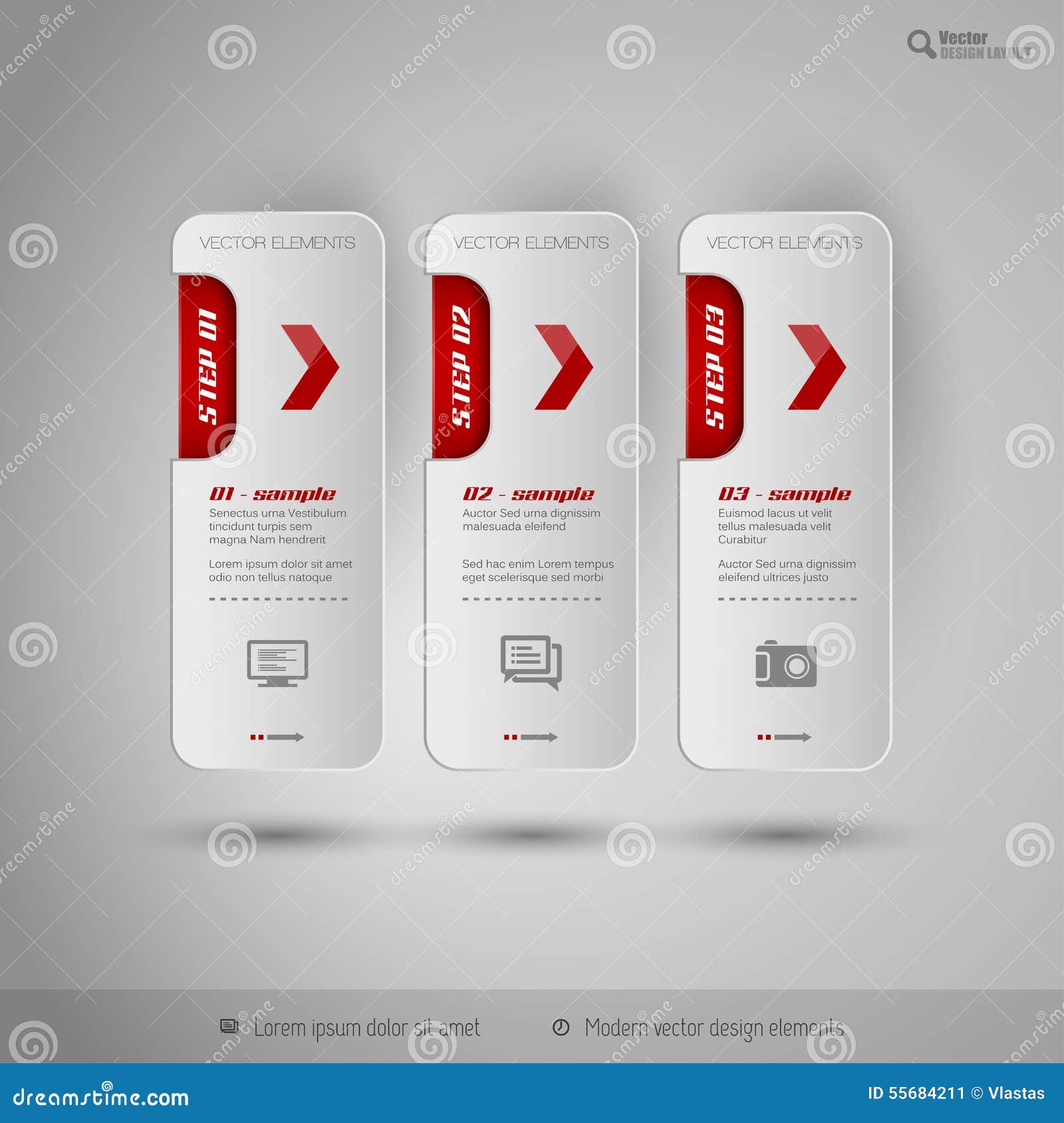 Vector Tabs Background | CartoonDealer.com #21121759