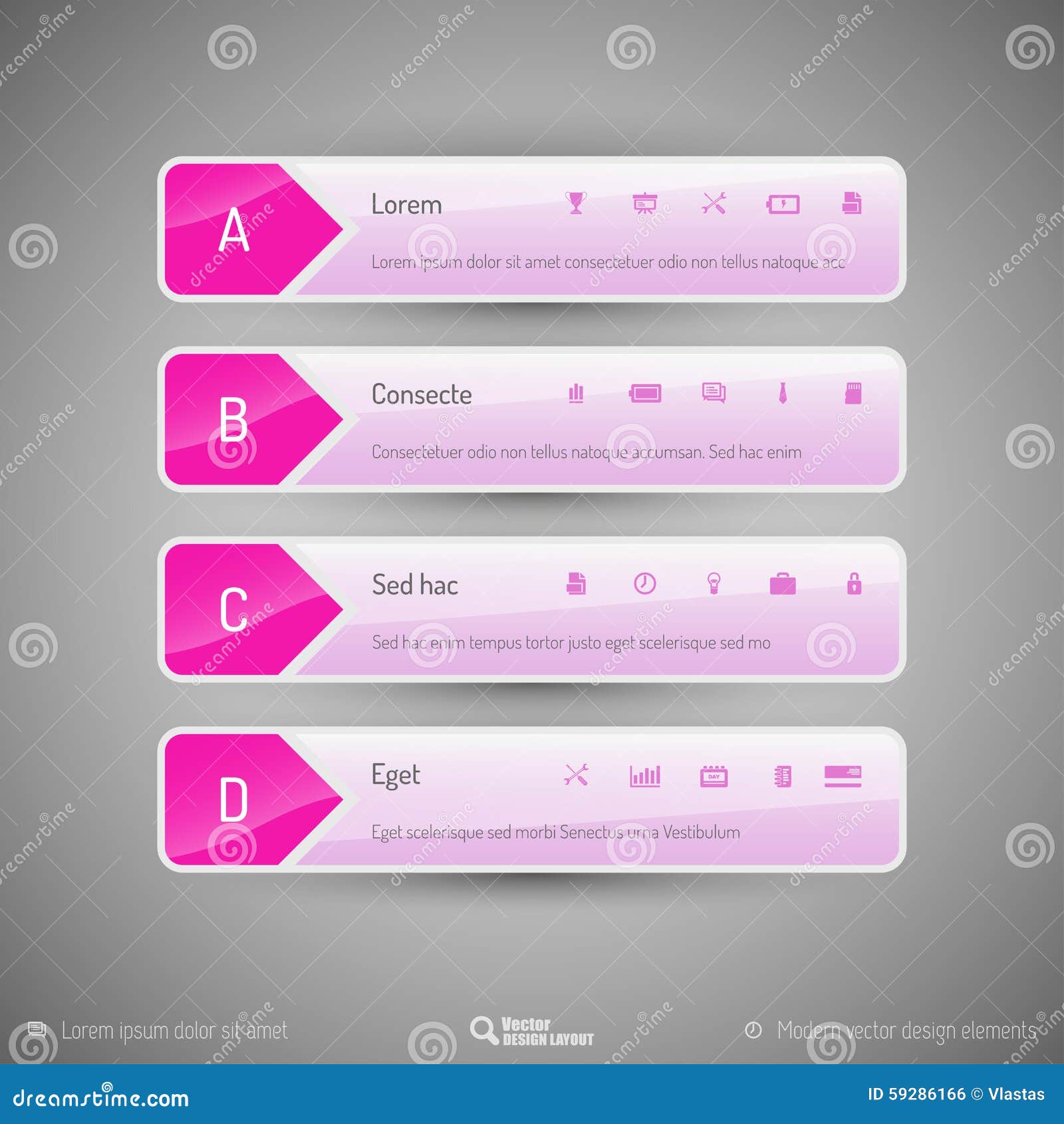 Vector Tabs Background | CartoonDealer.com #21121759