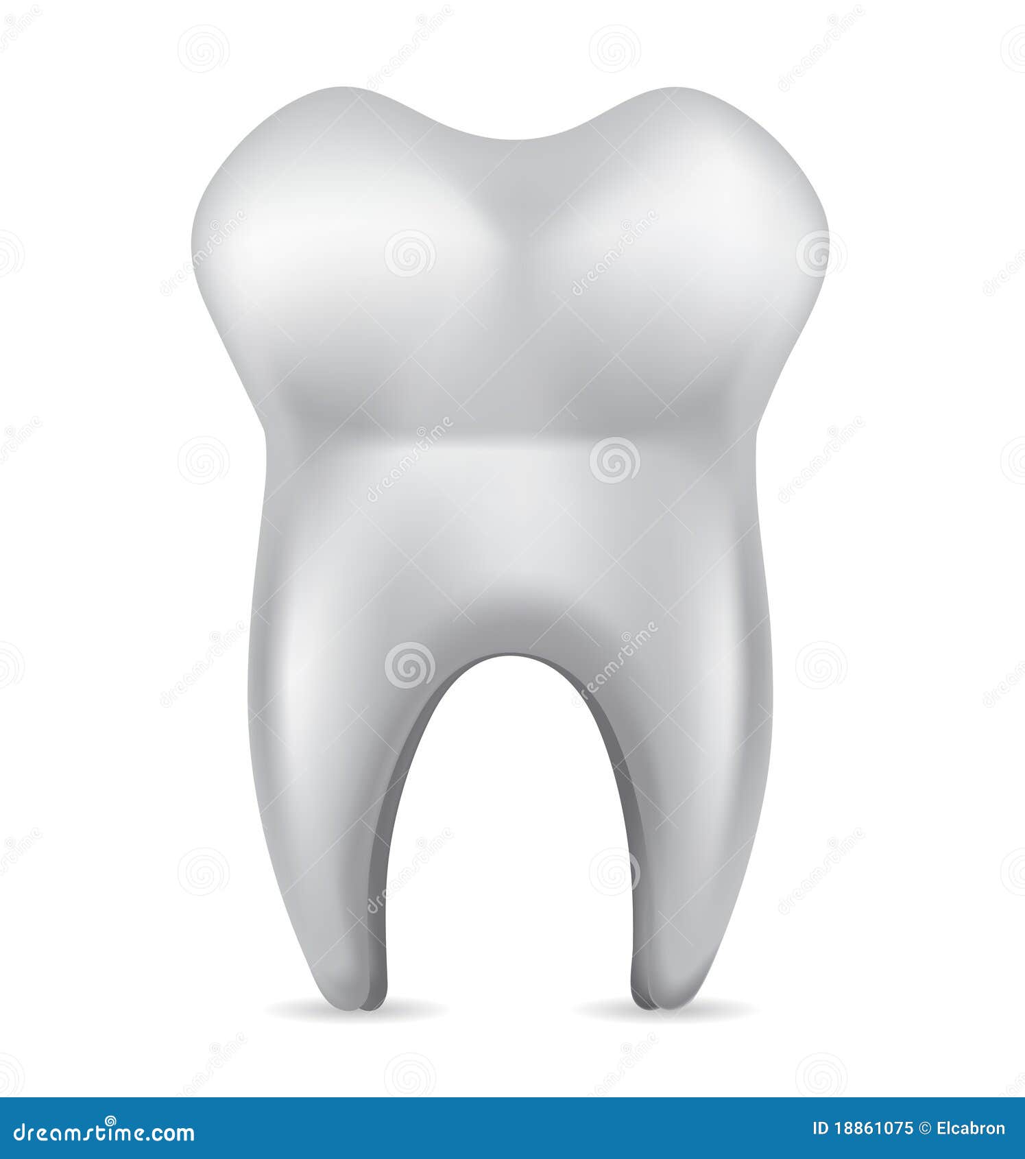 Vector Tand vector illustratie. Illustration of mensen - 18861075