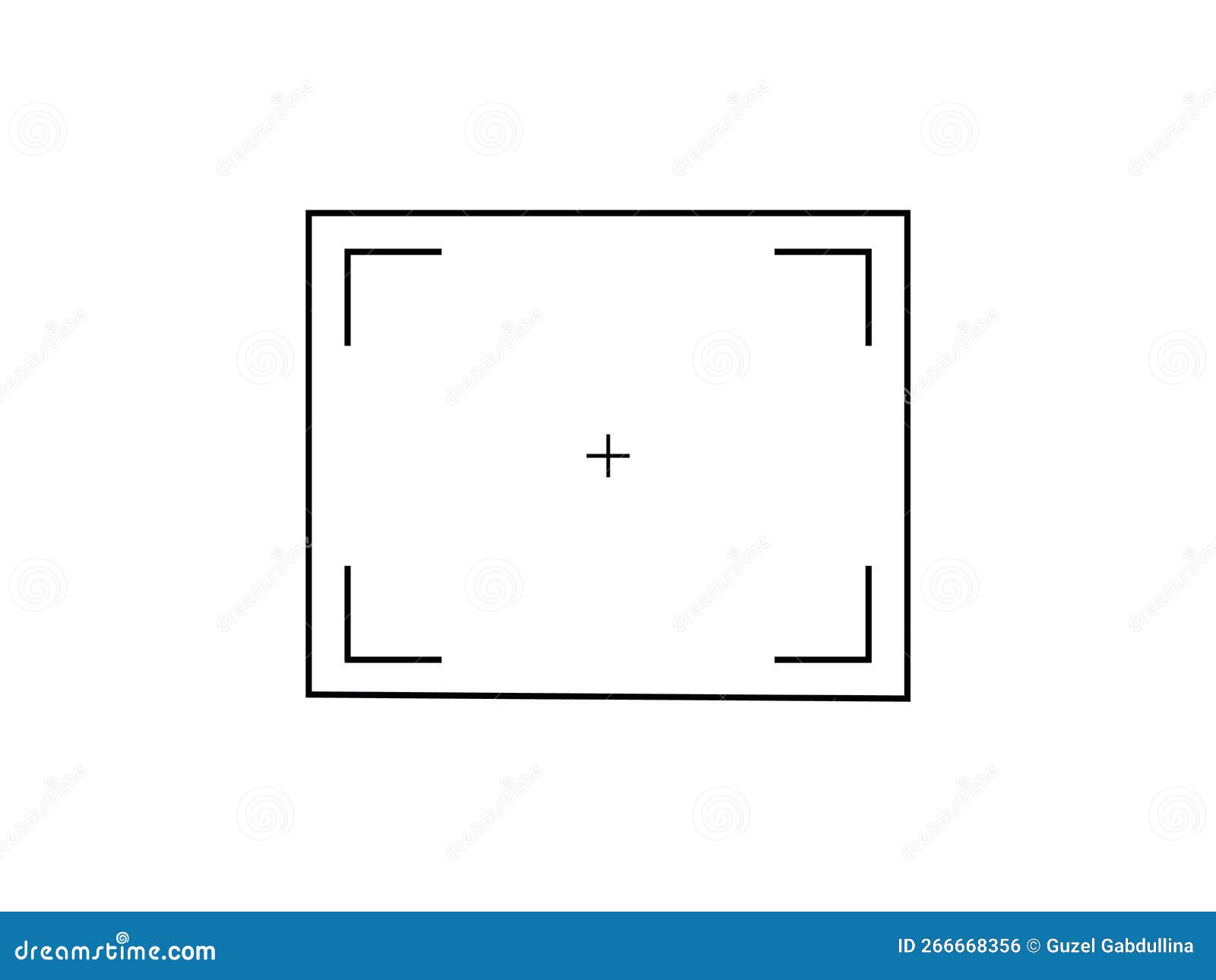 Photo Viewfinder Illustration Cartoon Vector | CartoonDealer.com #34951245