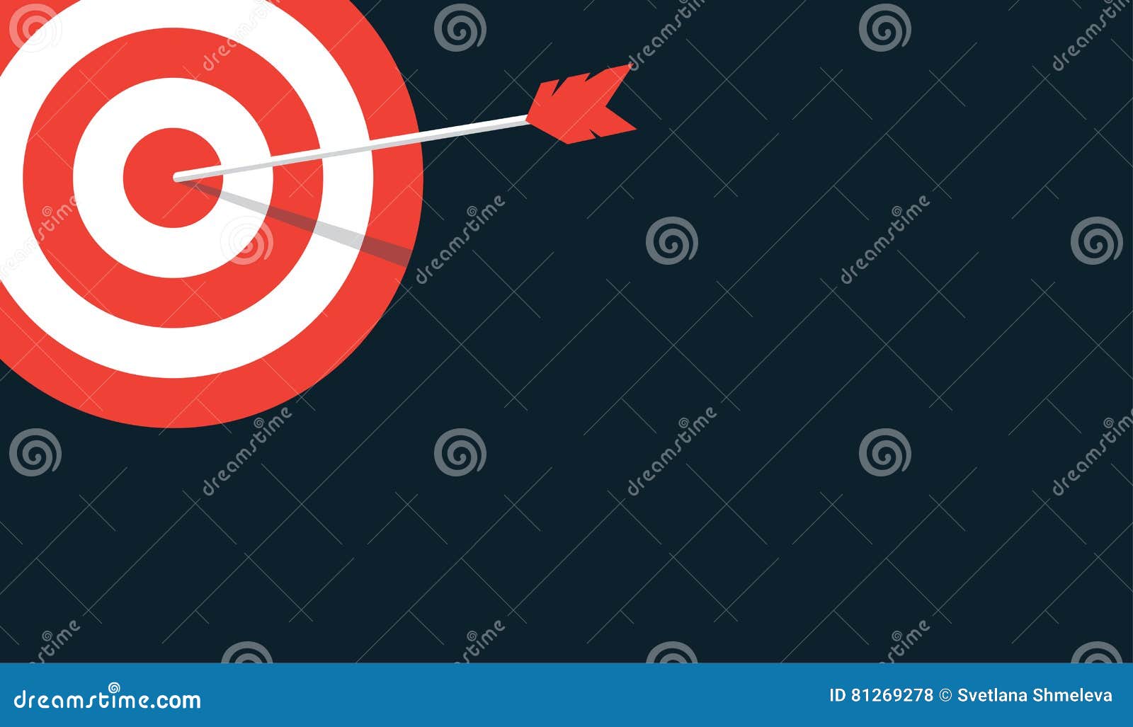 Vector target background stock vector. Illustration of hunter - 81269278