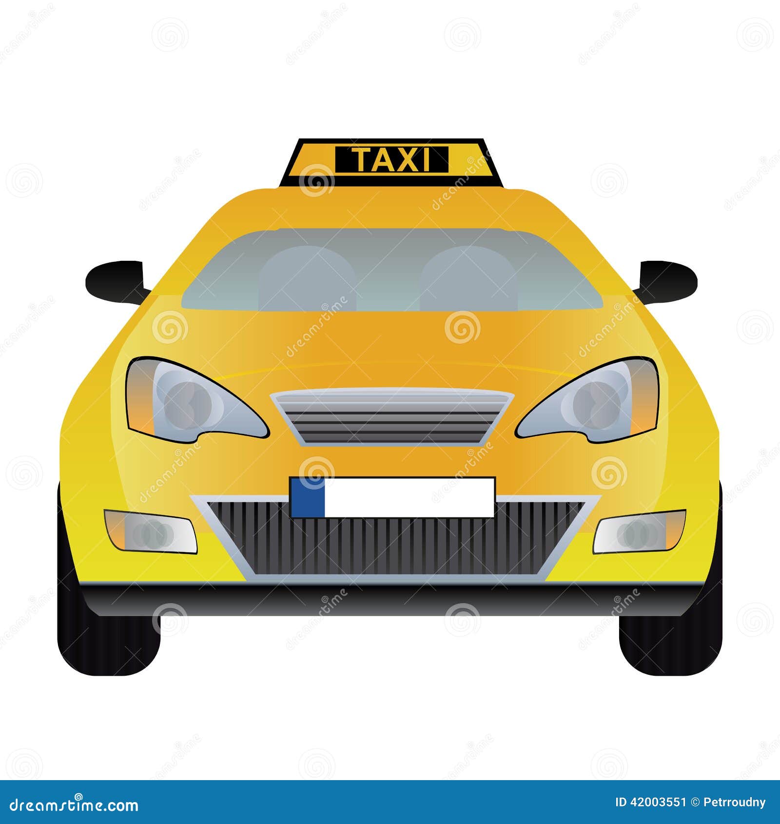 Vector taxi stock vector. Illustration of motorcar, expensive - 42003551