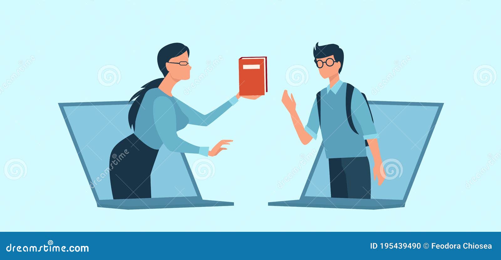 Knowledge Sharing Cartoon