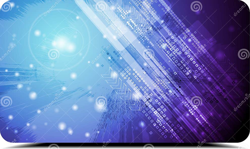 Vector tech design stock vector. Illustration of bright - 25419633