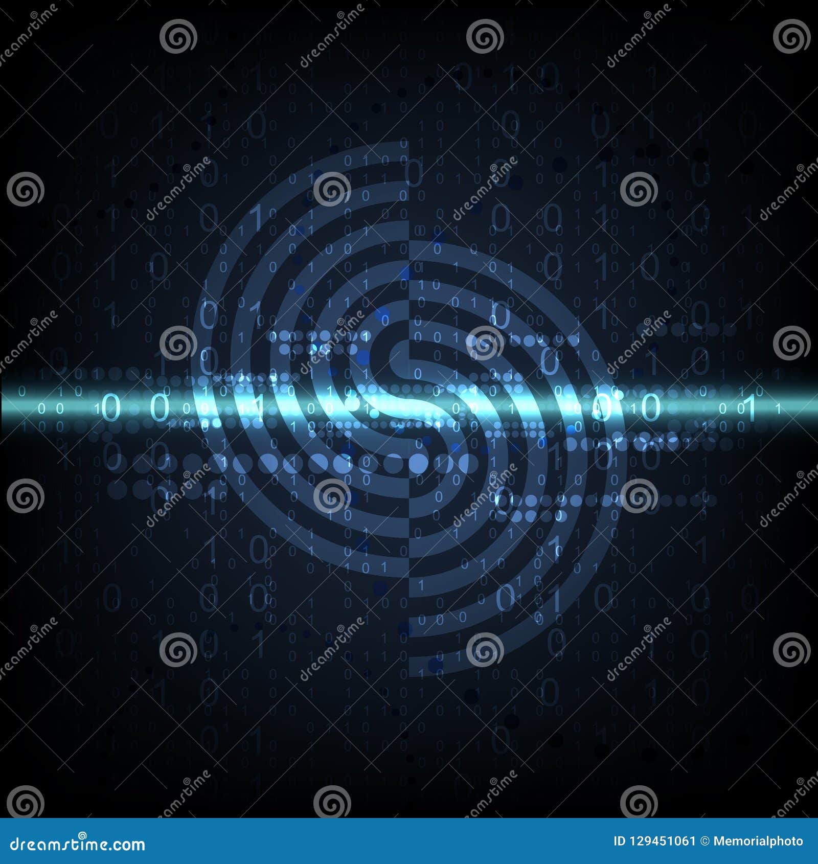 Digital Communication Internet Technology Background Computer Circuit ...