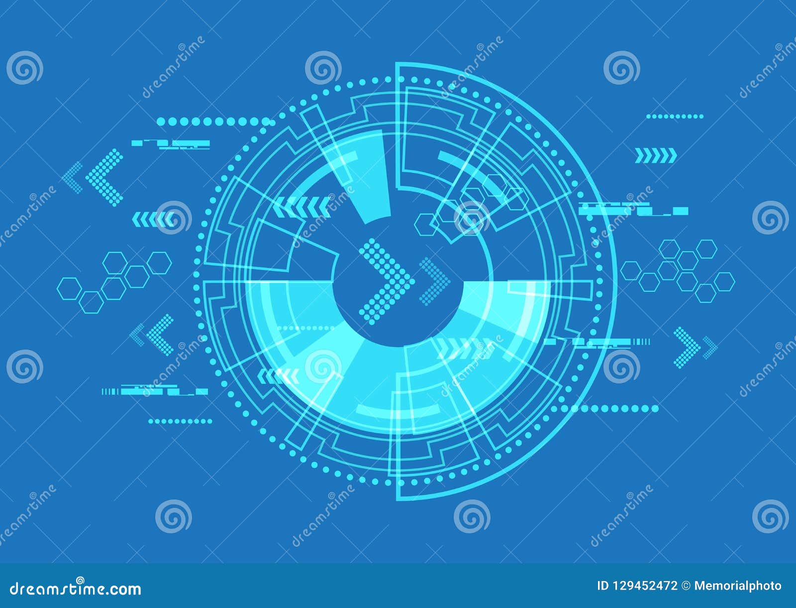 Digital Communication Internet Technology Background Computer Circuit ...