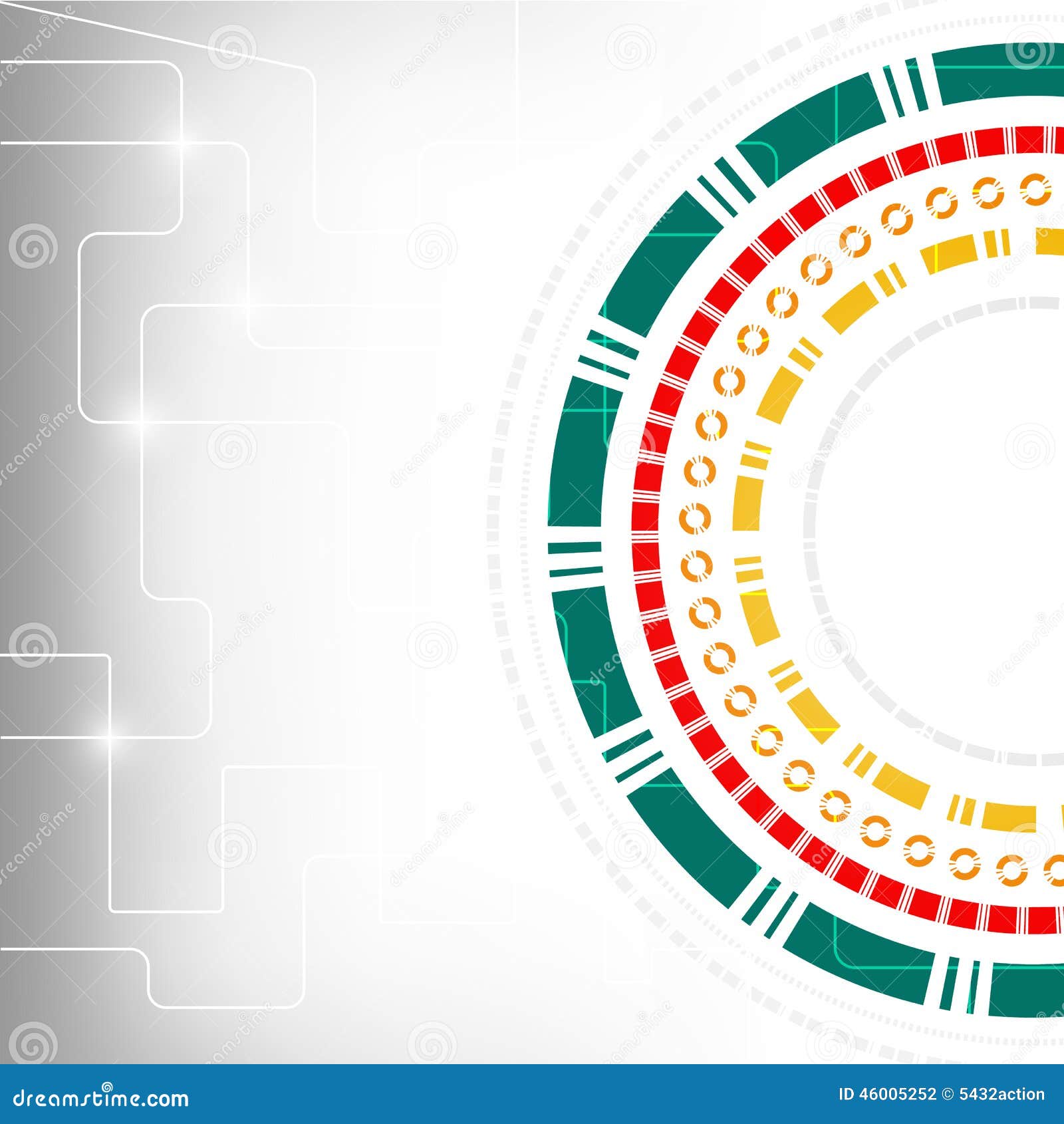 Vector of Technology Background Stock Vector - Illustration of ...