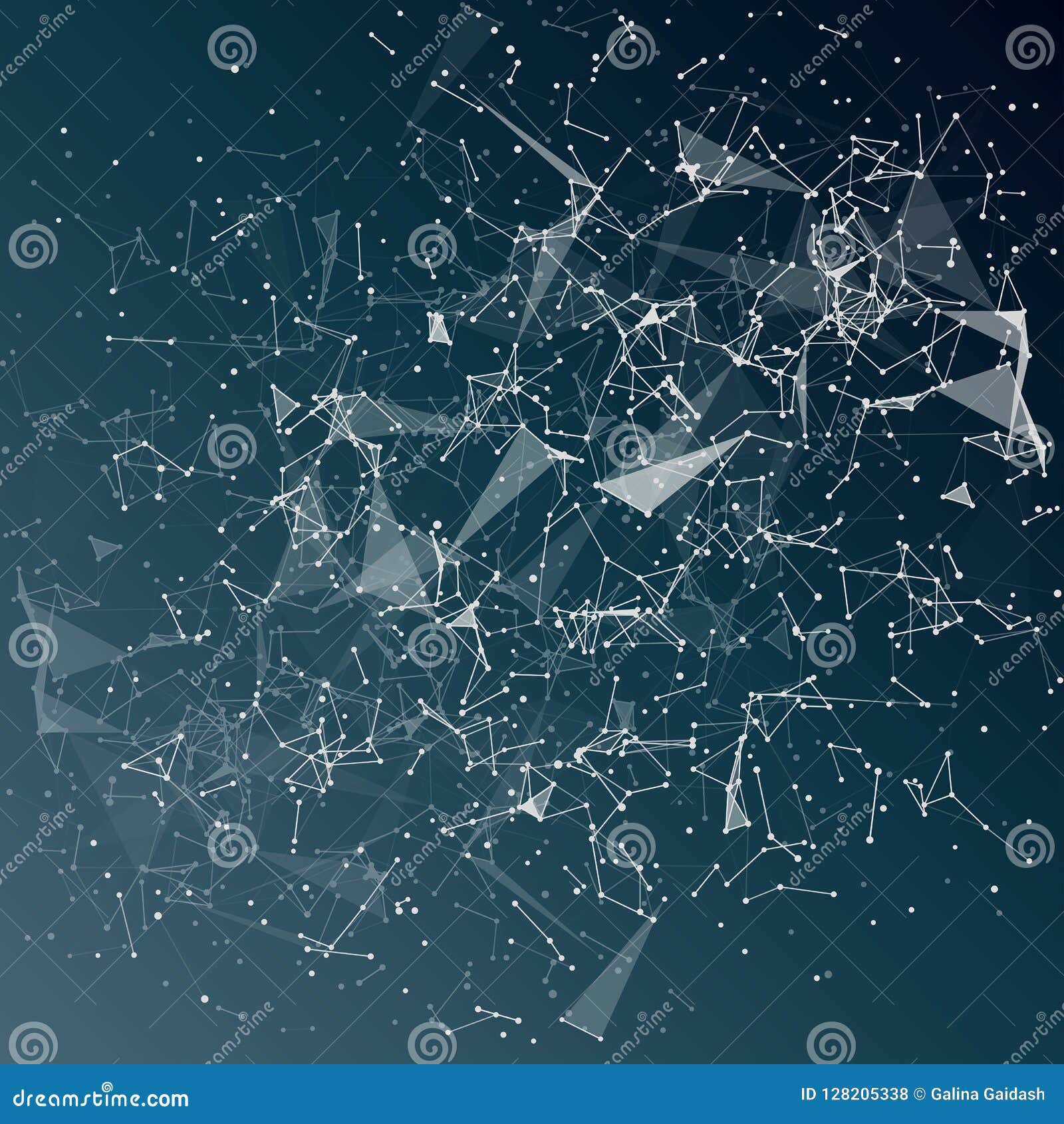 Vector Technology Background. Plexus Effect Stock Vector - Illustration ... Vector Technology Background. Plexus Effect Stock Vector - Illustration ...