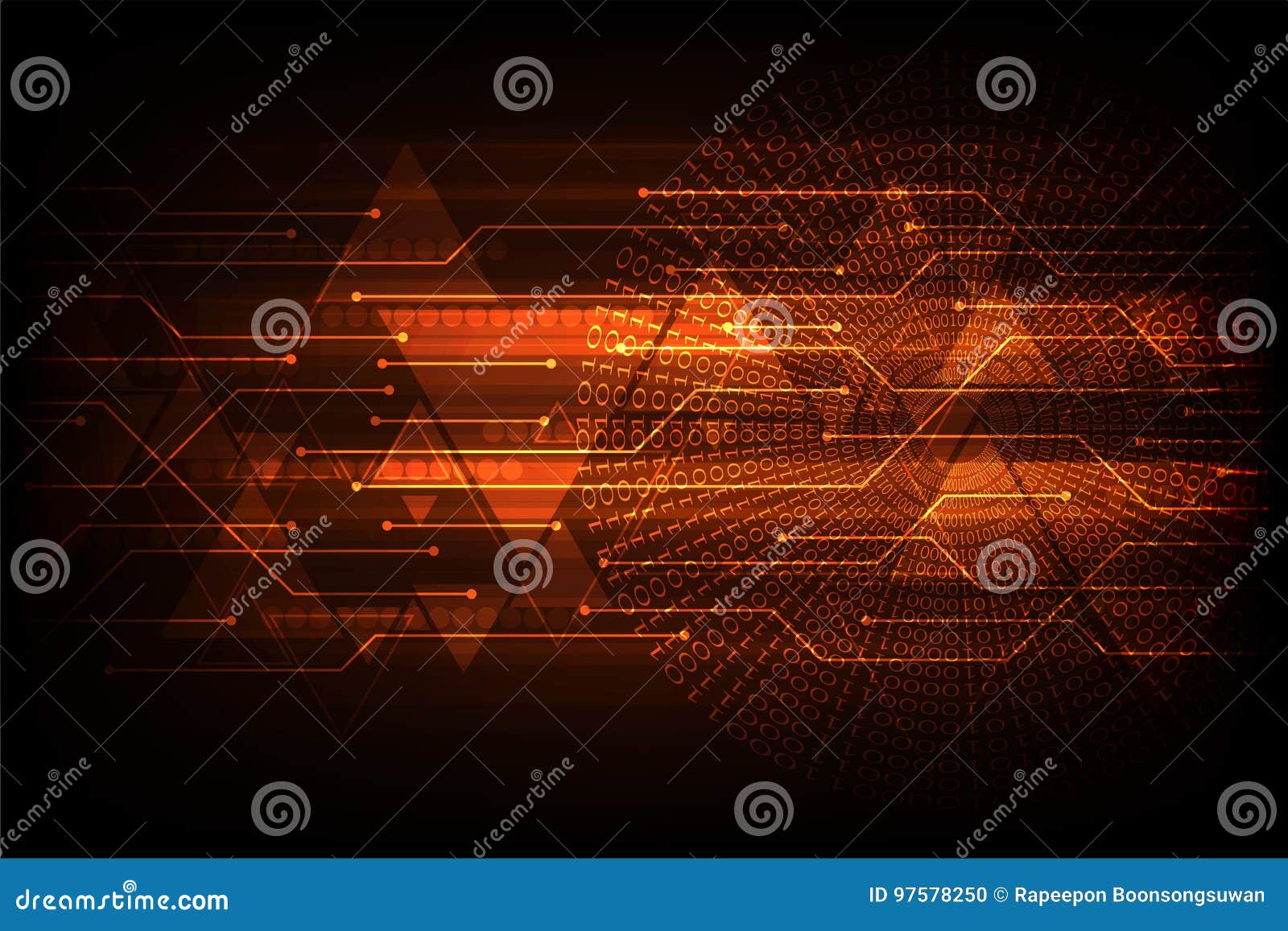 Vector Technology Circuit Design. Stock Vector - Illustration of motion ...