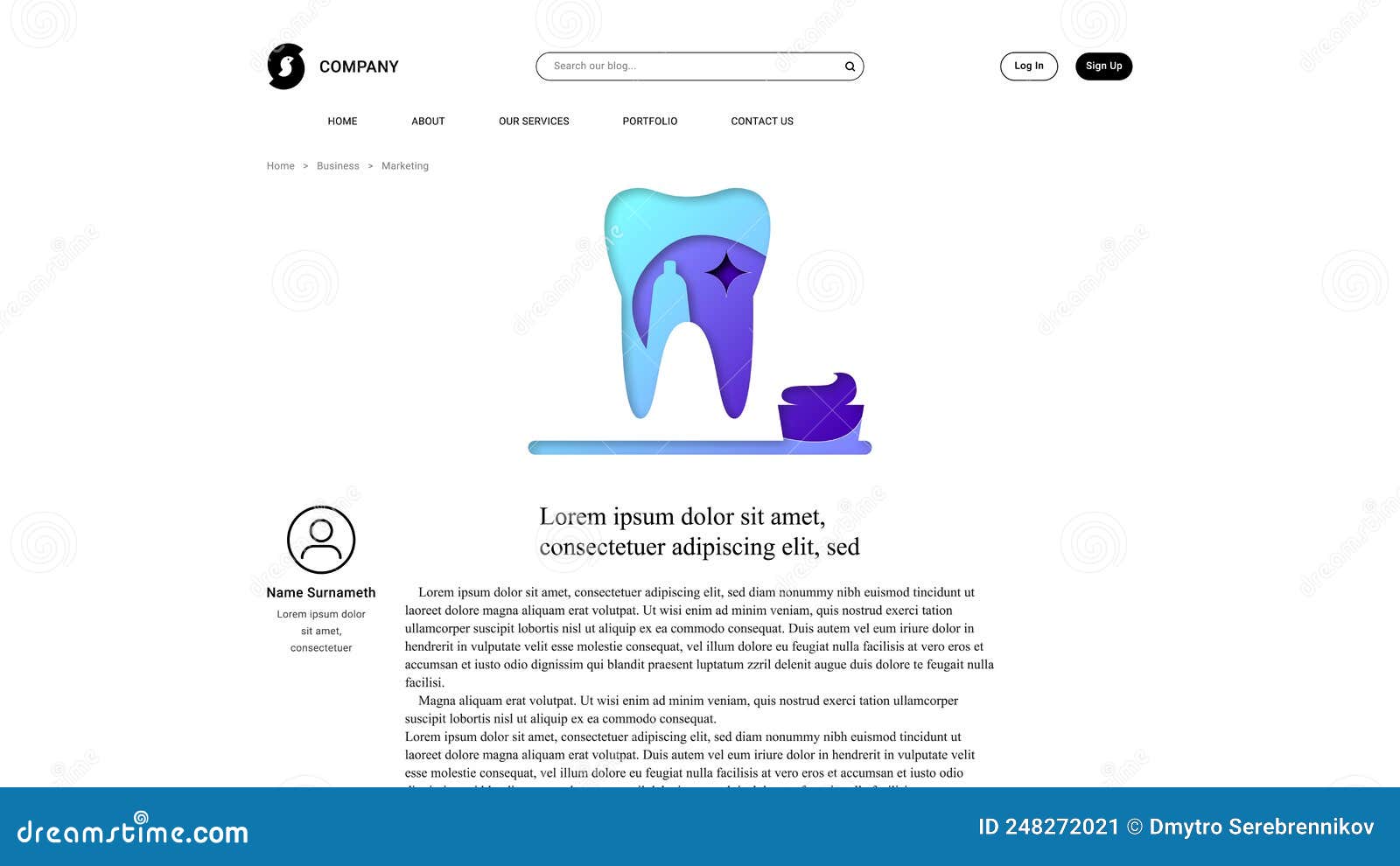 Vector Teeth in Paper Art Style . Editable Illustration Stock Vector ...