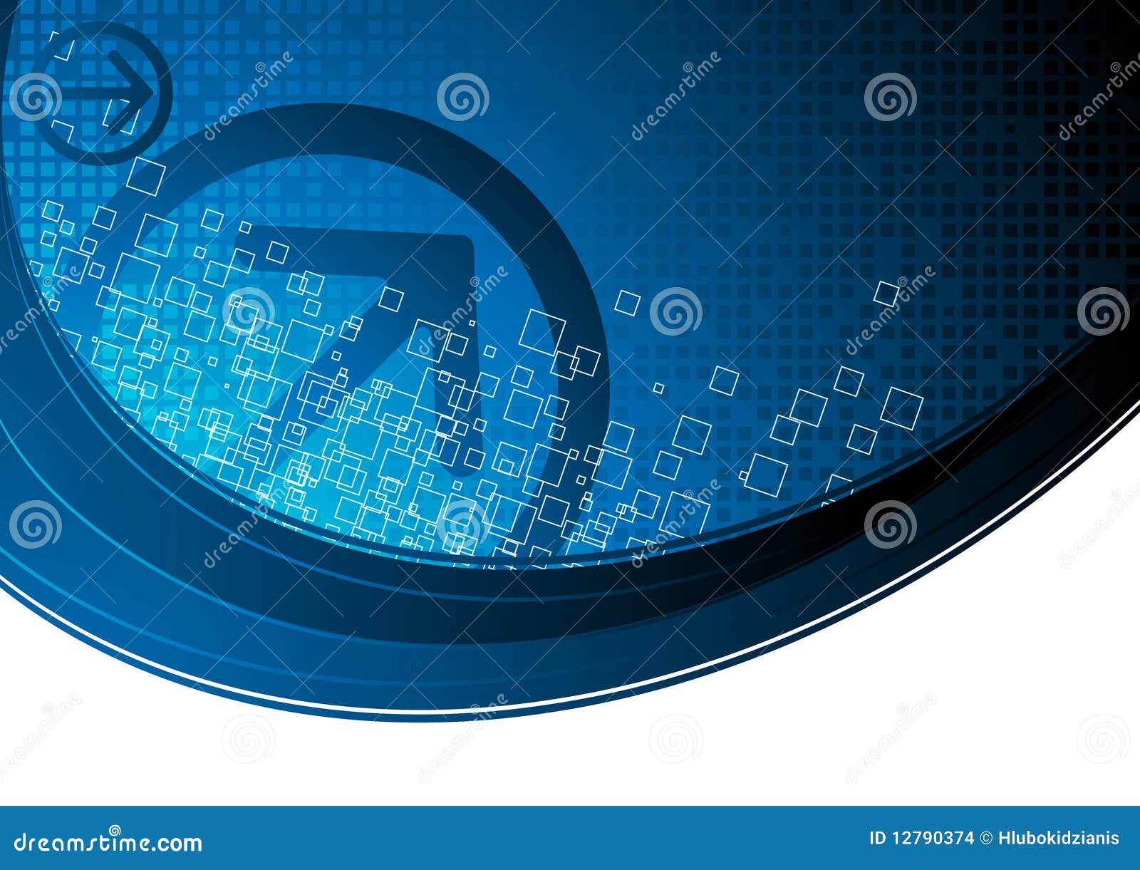 Vector tehc background stock vector. Illustration of decoration - 12790374