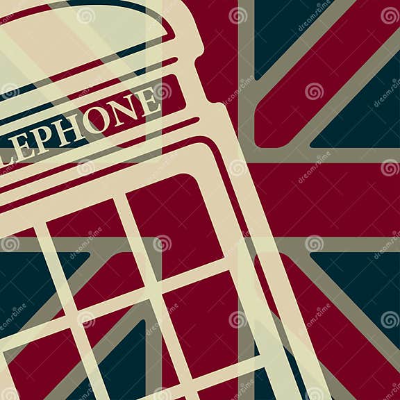 Vector Telephone Box Icon. Eps10 Stock Vector - Illustration of symbol ...