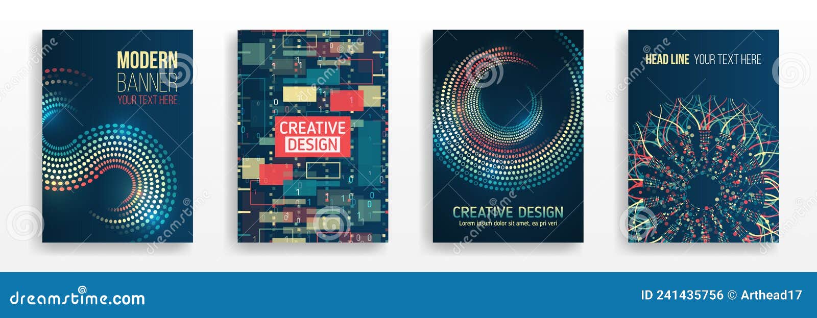 Vector Template for Brochure or Cover. Filtering Machine Algorithms ...