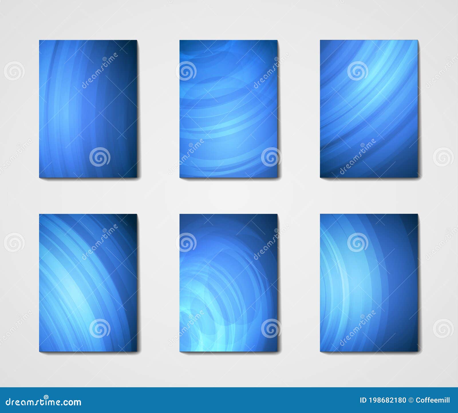 Vector Template for Brochure Design Stock Illustration - Illustration ...