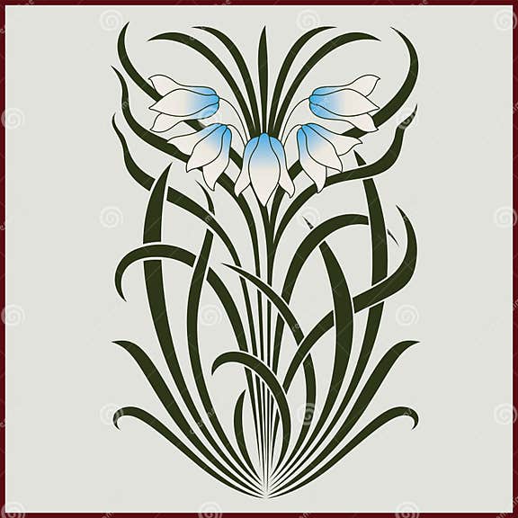 Vector Template Flyer, Invitations or Greeting Card Stock Vector ...