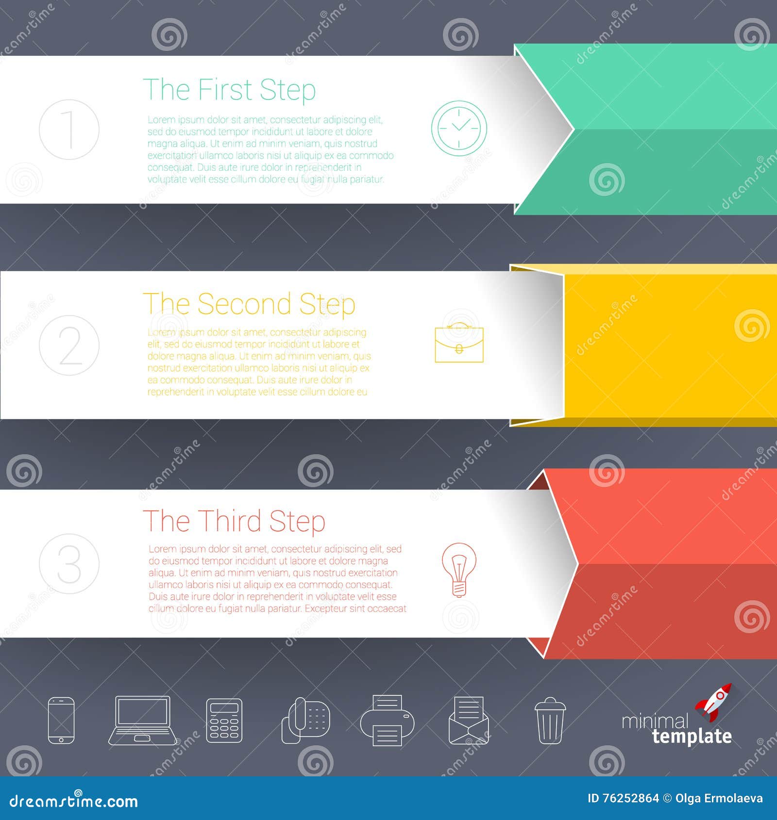 Creative blank infographic - Grosdome