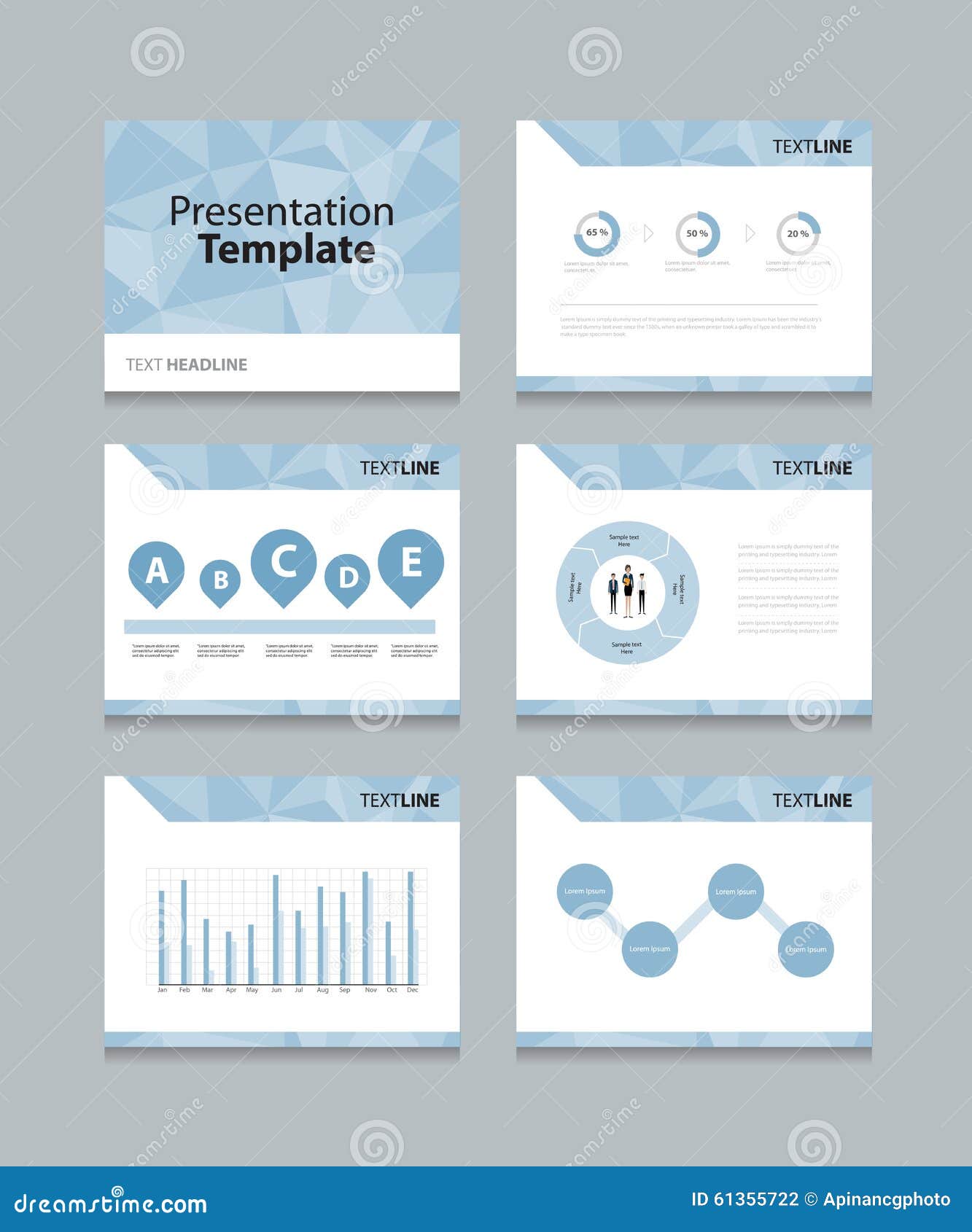 Vector Template Presentation Slides Background Design.info Graphs and ...