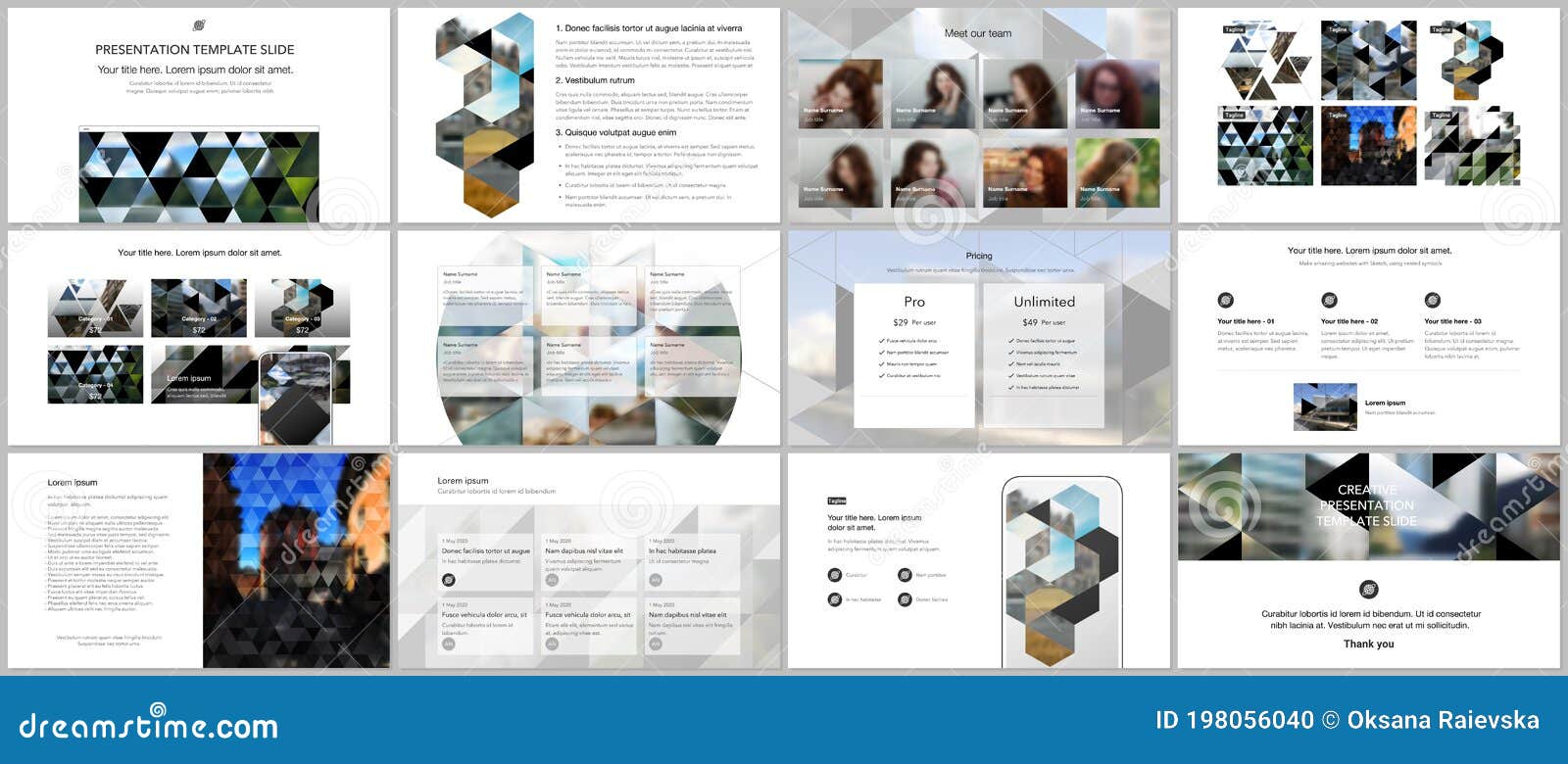 Vector Templates for Website Design, Presentations, Portfolio ...