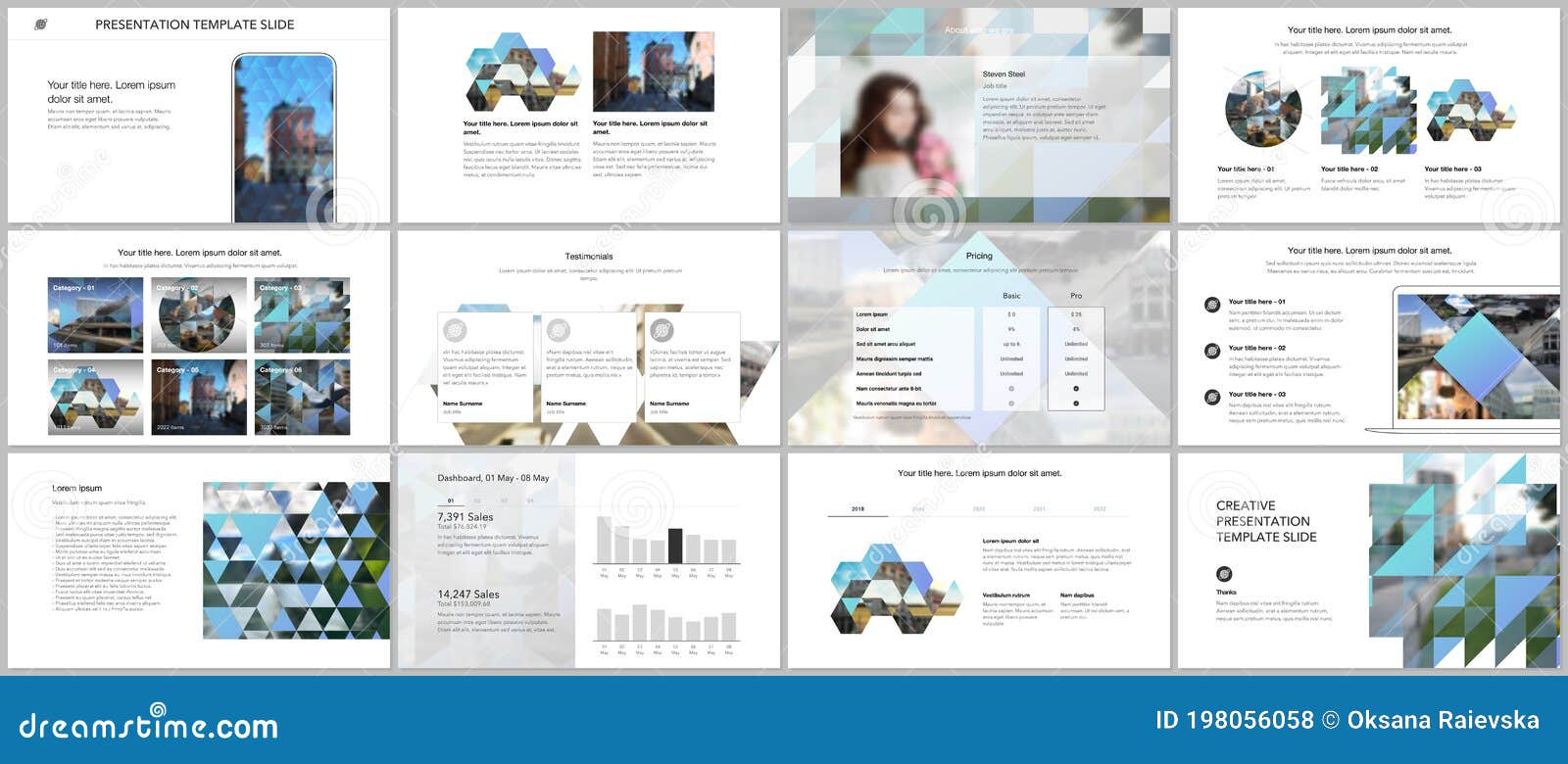 Vector Templates for Website Design, Presentations, Portfolio ...