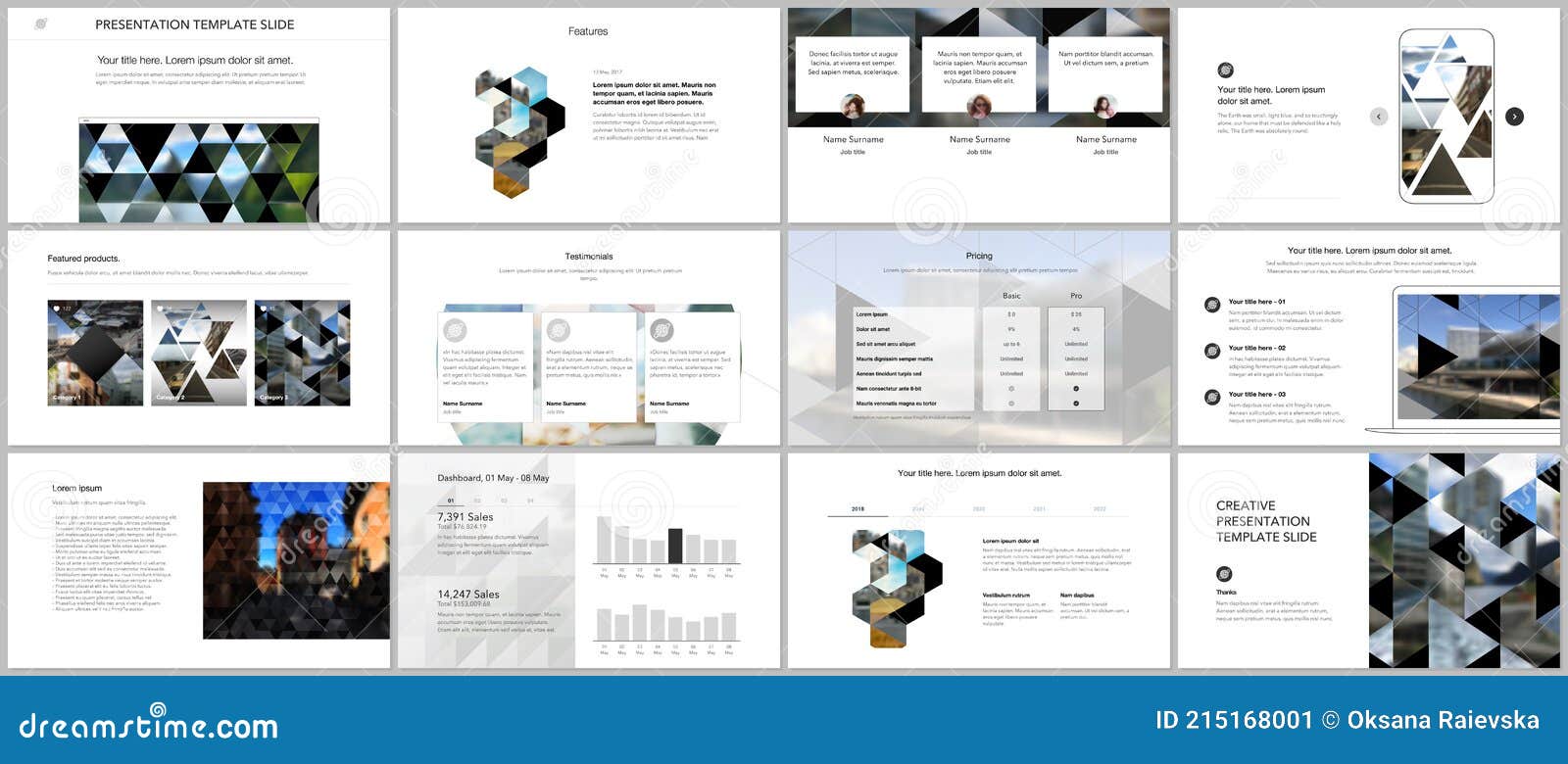 Vector Templates for Website Design, Presentations, Portfolio ...