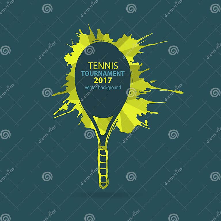 Vector Tennis. Element of Design Stock Vector - Illustration of ...