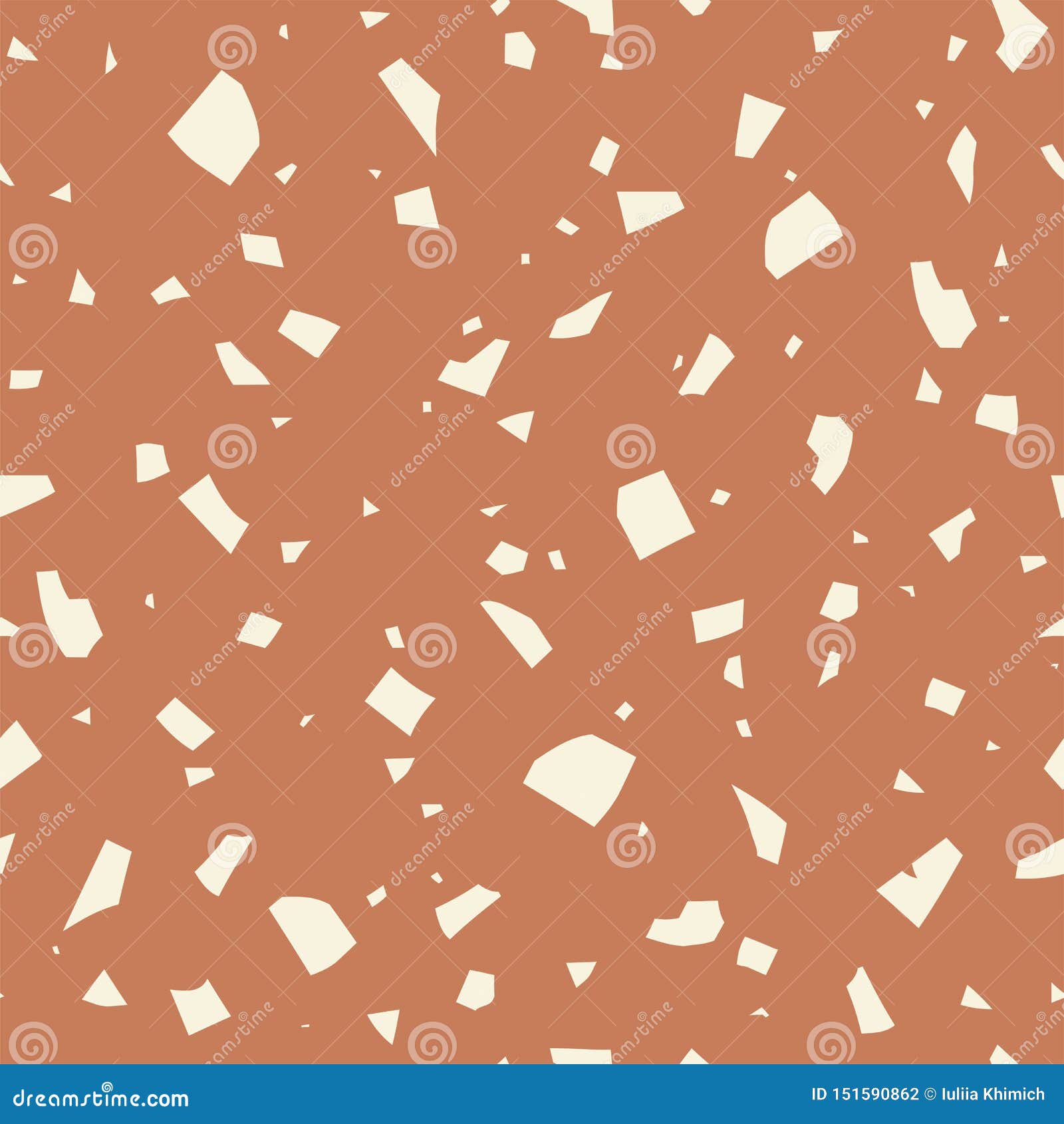 Vector Terrazzo Texture, Abstract Pastel Seamless Pattern. Classic ...