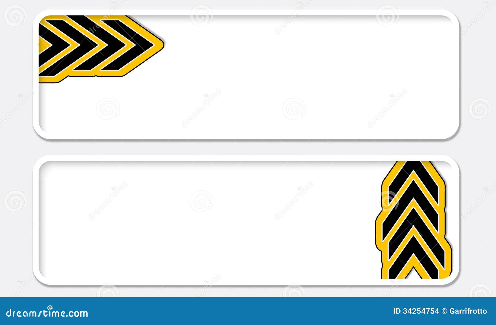 Vector text box with arrow stock vector. Illustration of sign - 34254754