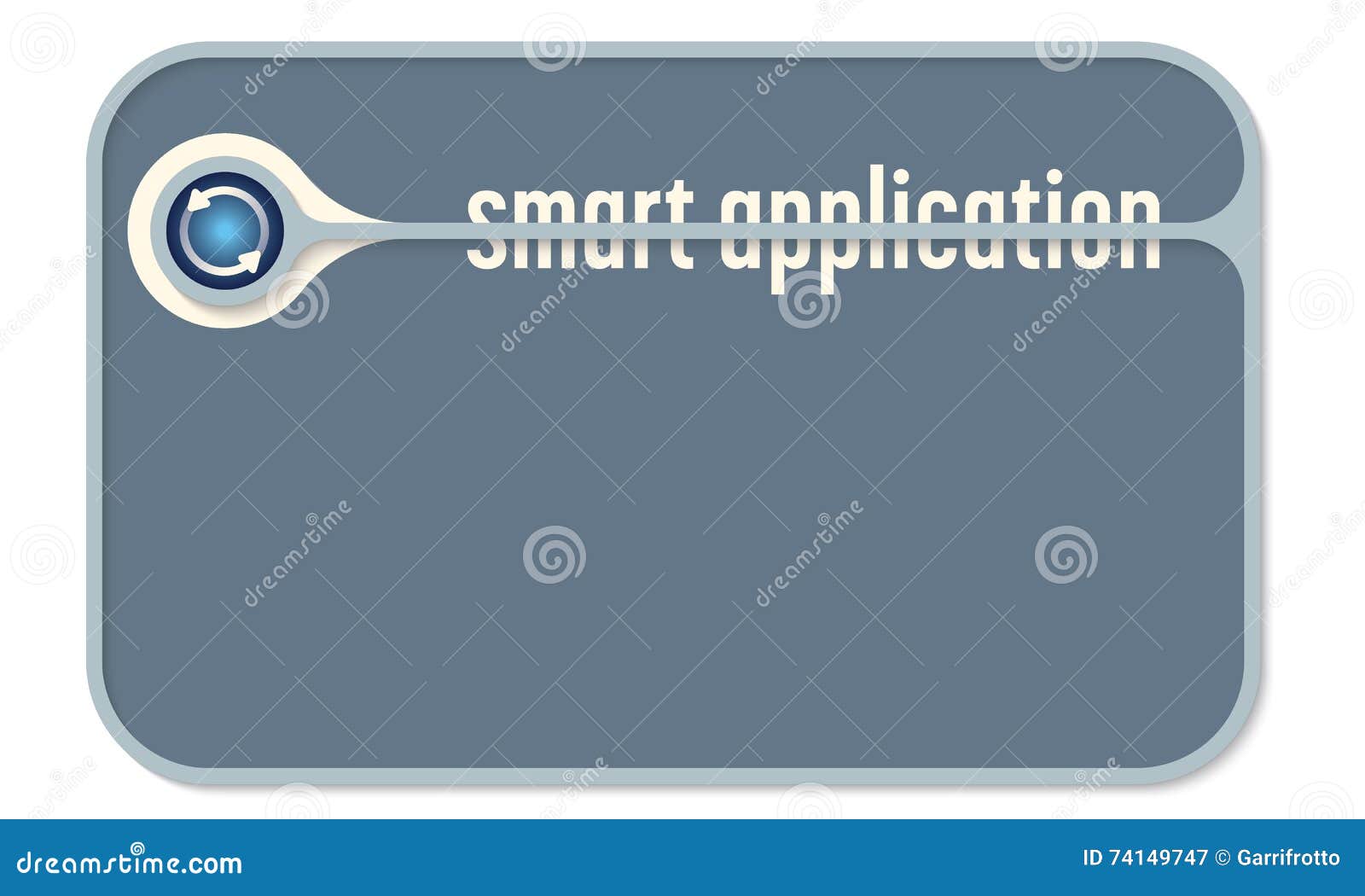 Vector text box stock vector. Illustration of identity - 74149747